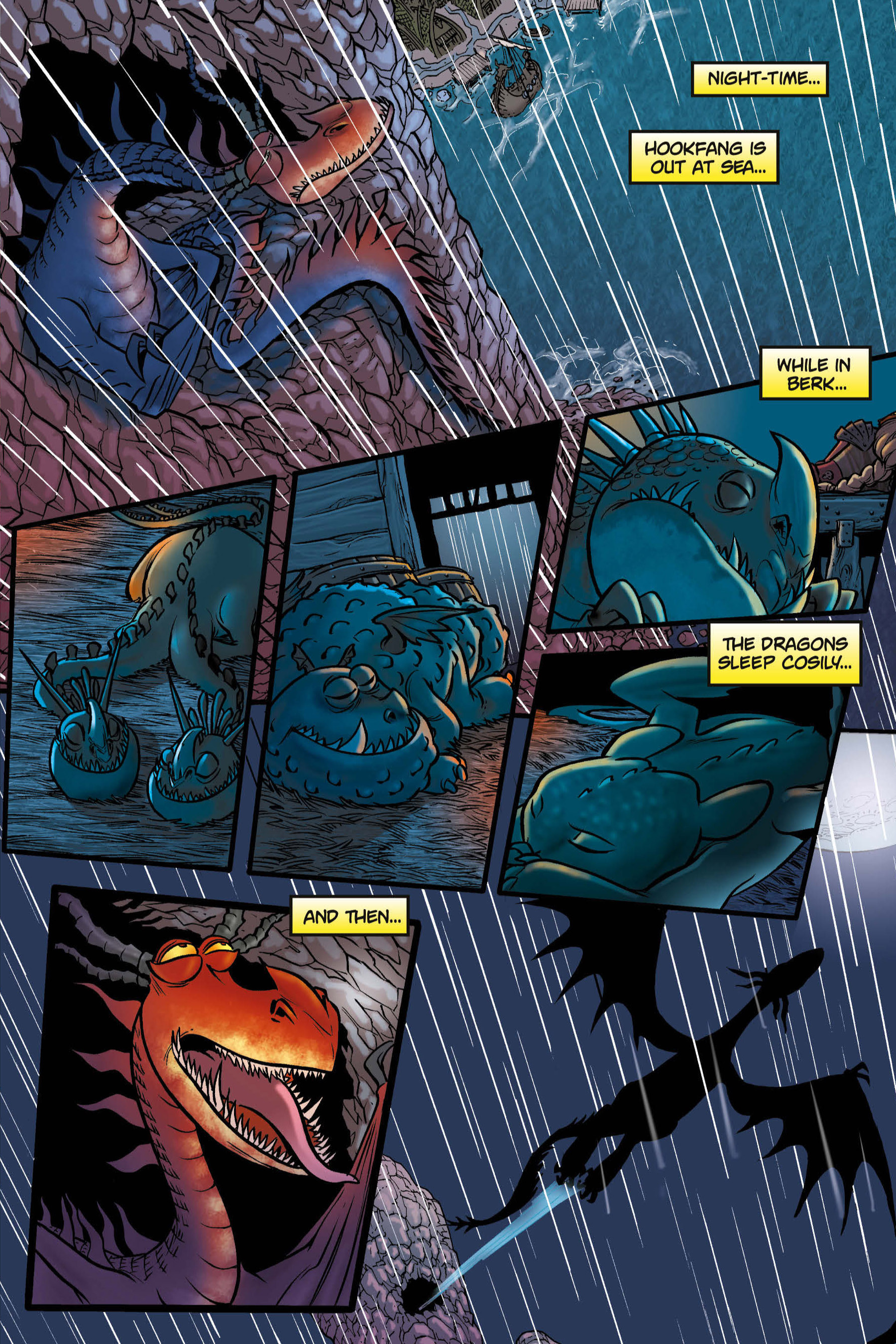 Read online DreamWorks Dragons: Riders of Berk comic - Issue #1