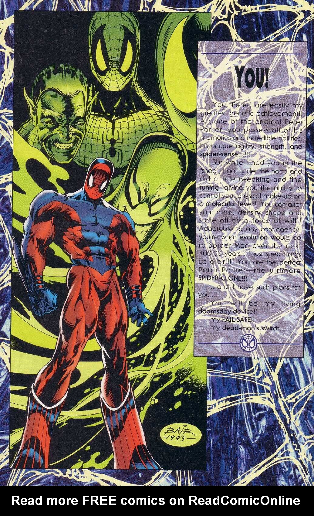 Read online Spider-Man: The Jackal Files comic - Issue # Full