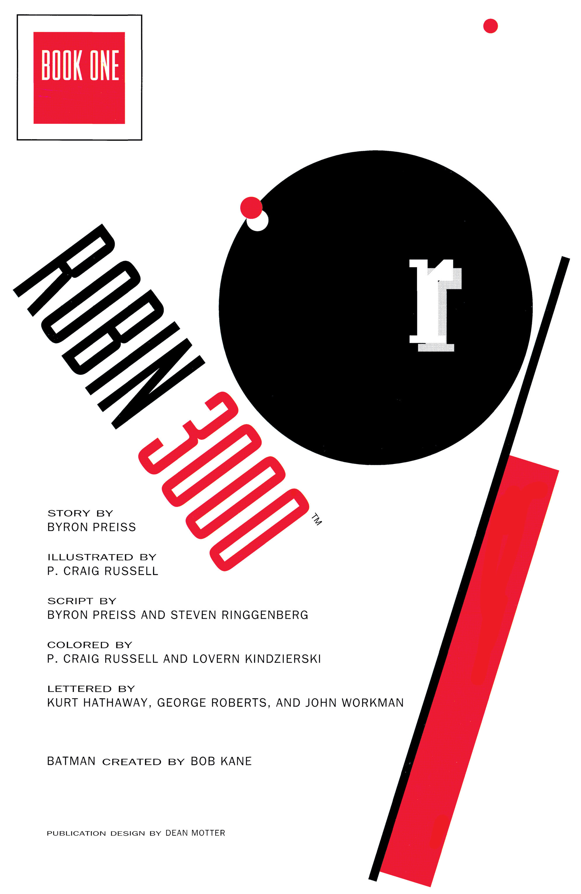 Read online Robin 3000 comic - Issue #1