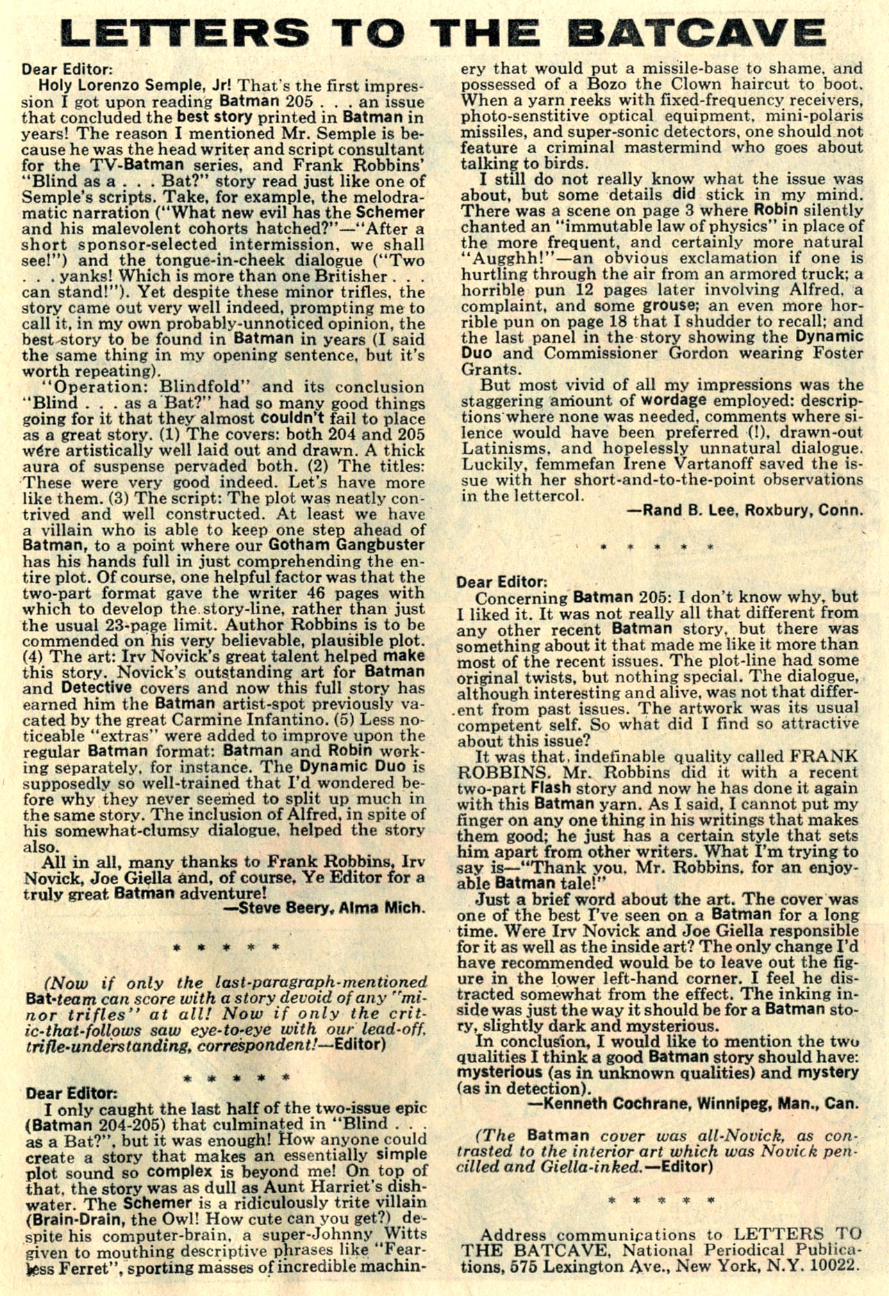 Read online Batman (1940) comic - Issue #209