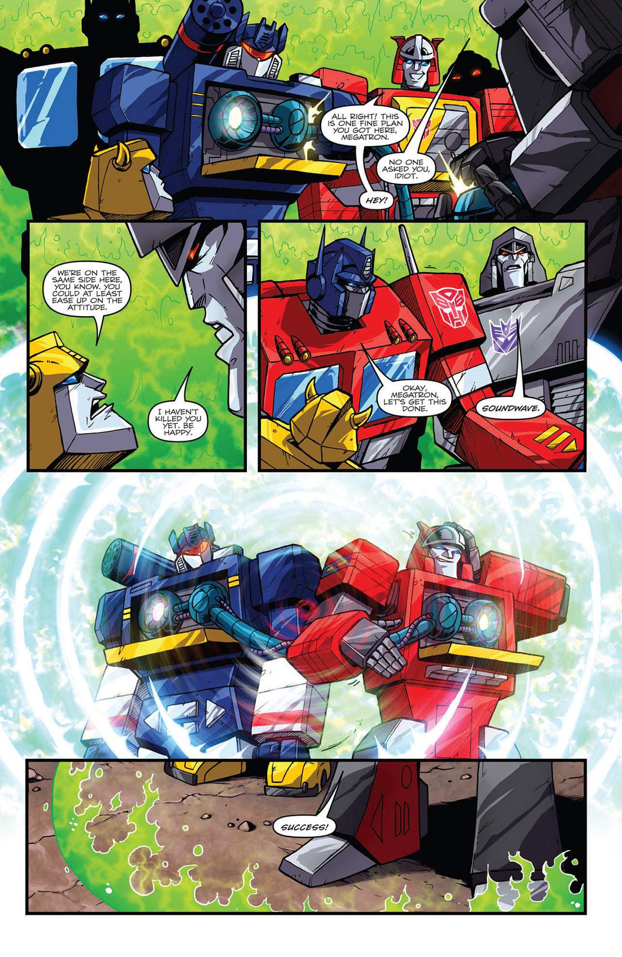 Read online Mars Attacks: The Transformers comic - Issue # Full