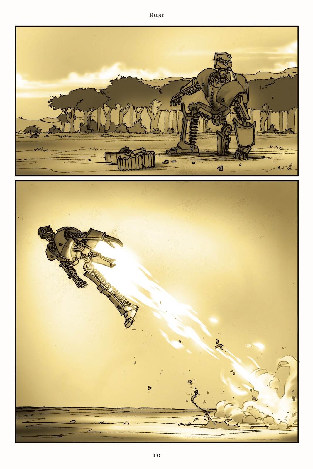 Read online Rust comic - Issue # TPB 3 (Part 1)