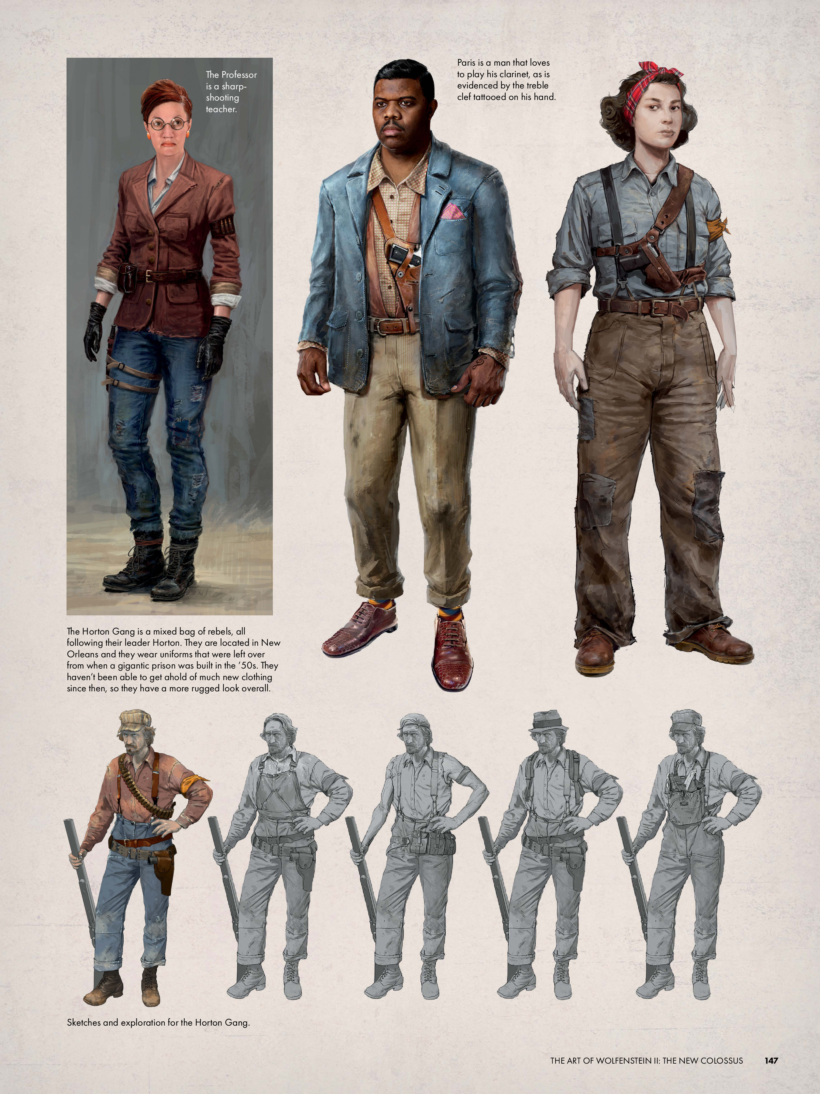 Read online The Art of Wolfenstein II: The New Colossus comic - Issue ...