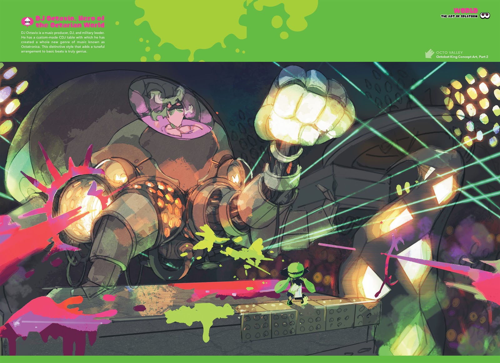 Read online The Art of Splatoon comic - Issue # TPB (Part 2)