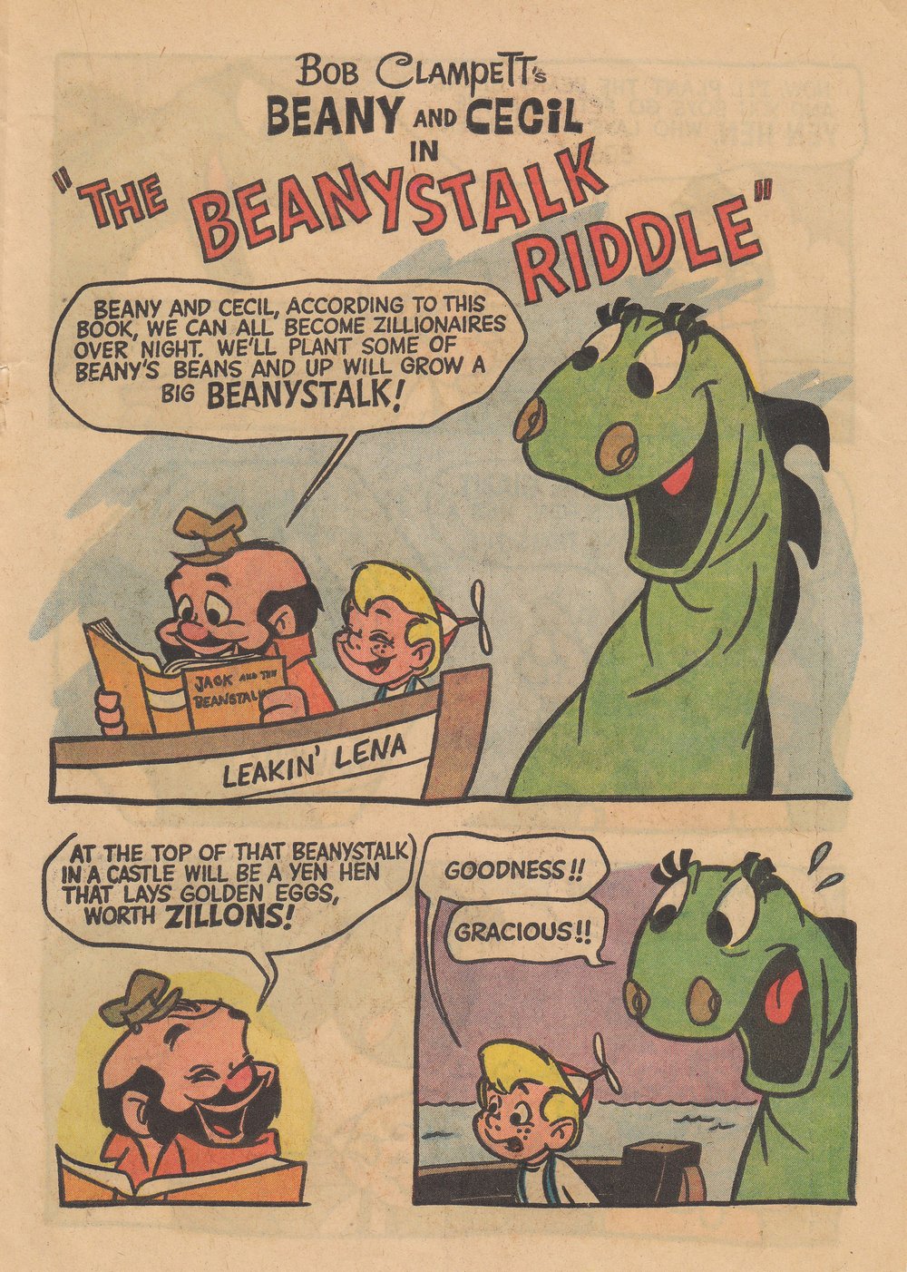 Read online Beany and Cecil comic - Issue #3