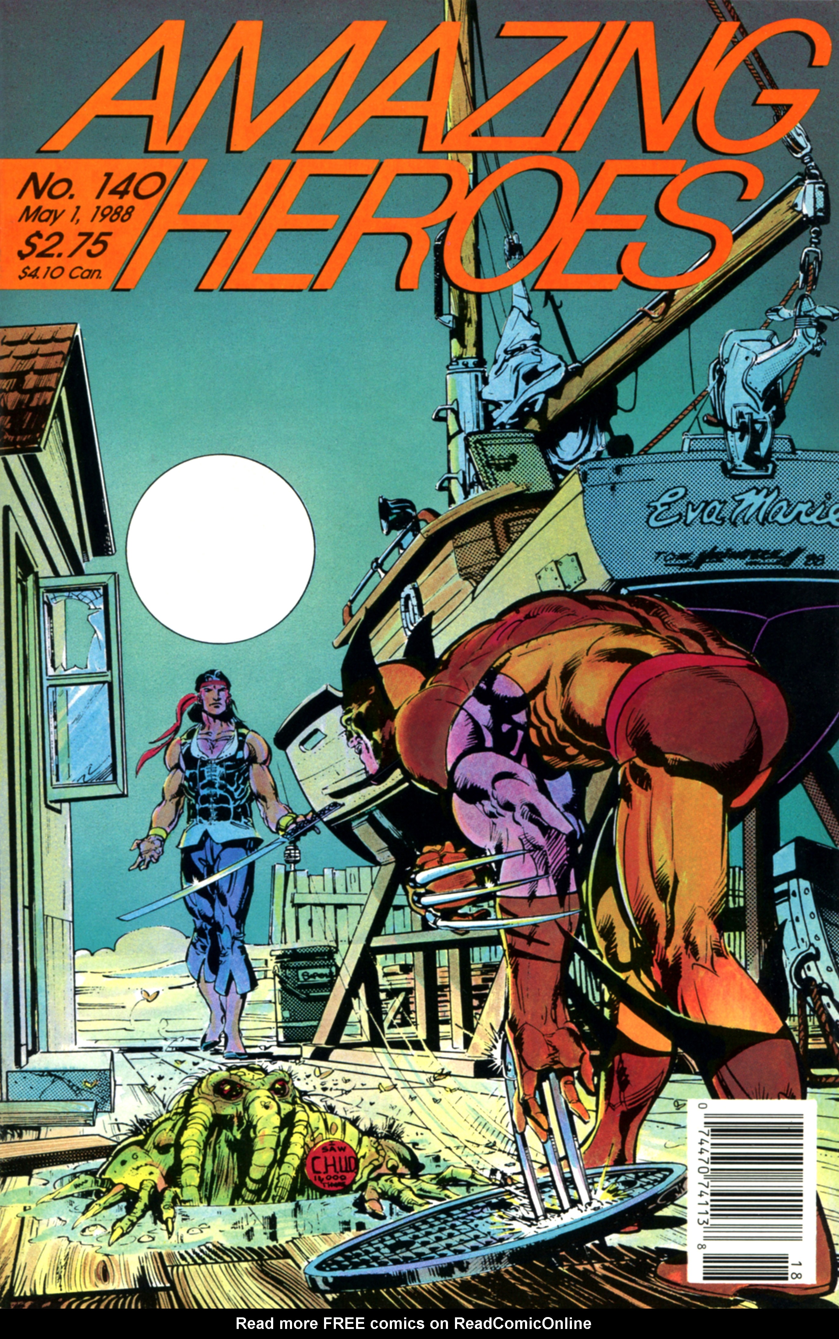 Read online Amazing Heroes comic - Issue #140