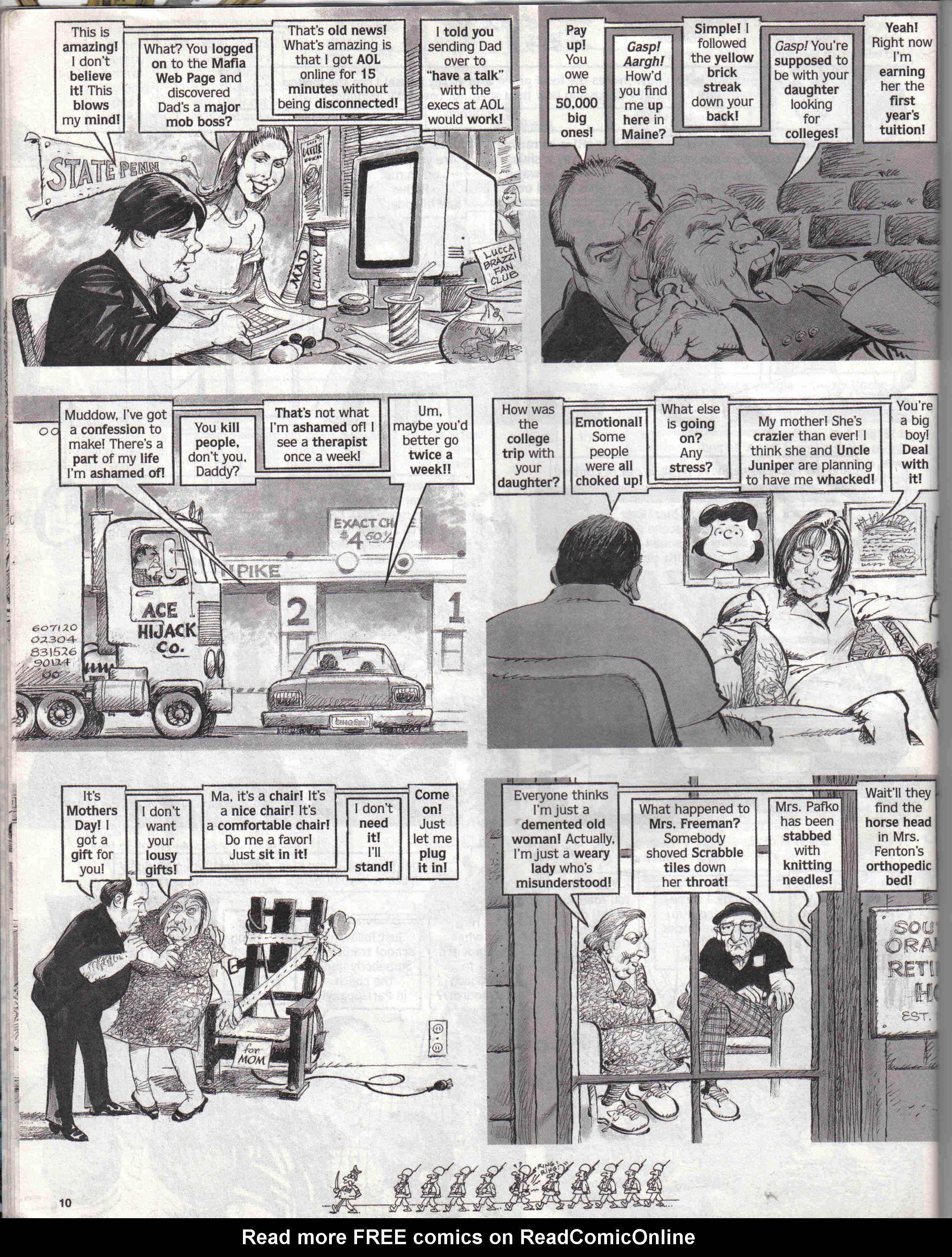 Read online MAD comic - Issue #389