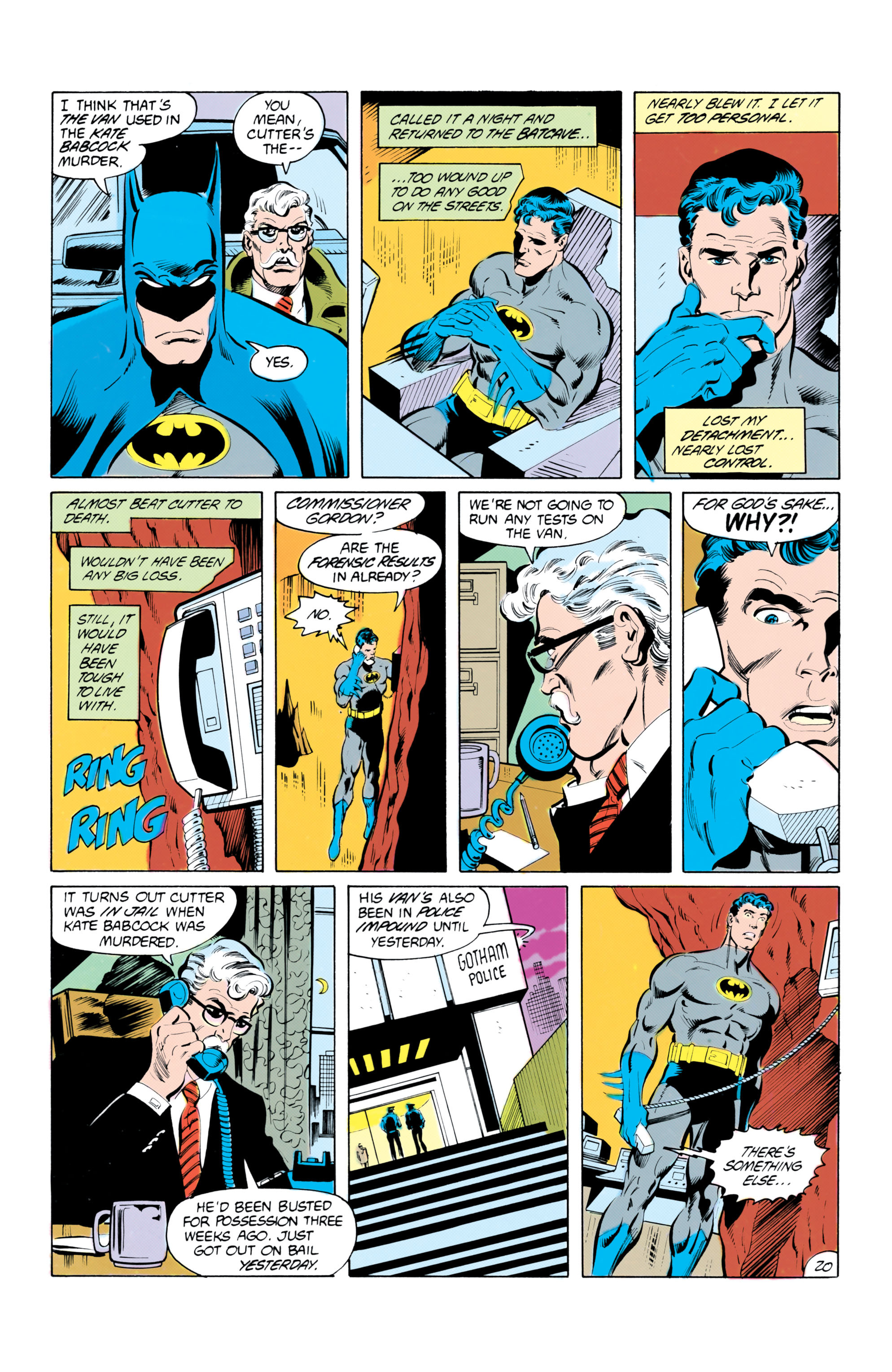 Read online Batman (1940) comic - Issue #414