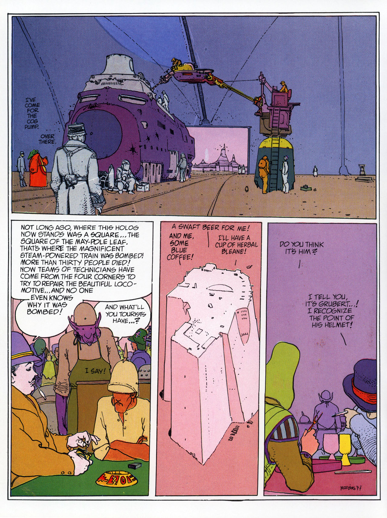 Read online Epic Graphic Novel: Moebius comic - Issue # TPB 3