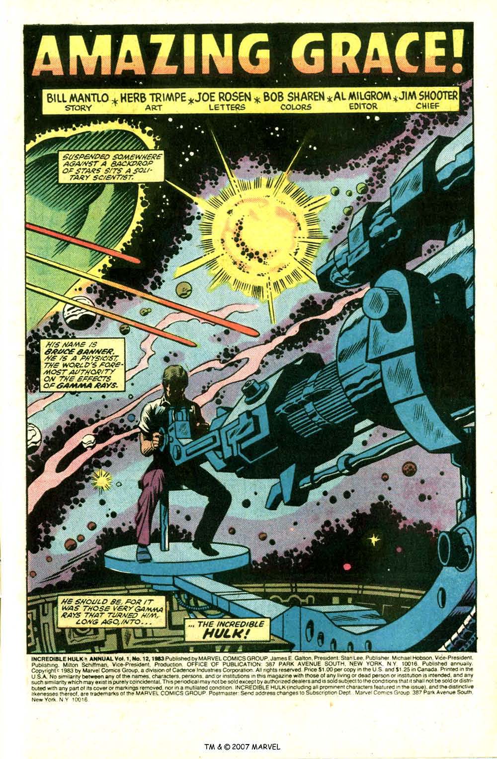 Read online The Incredible Hulk Annual comic - Issue #12