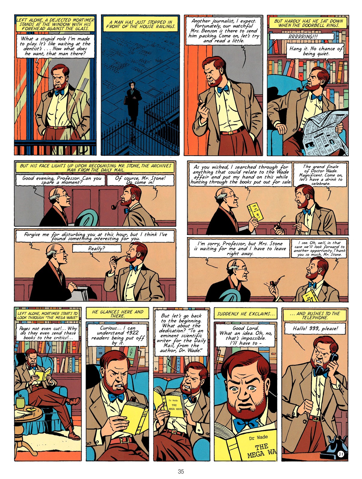 Read online Blake & Mortimer comic - Issue #1