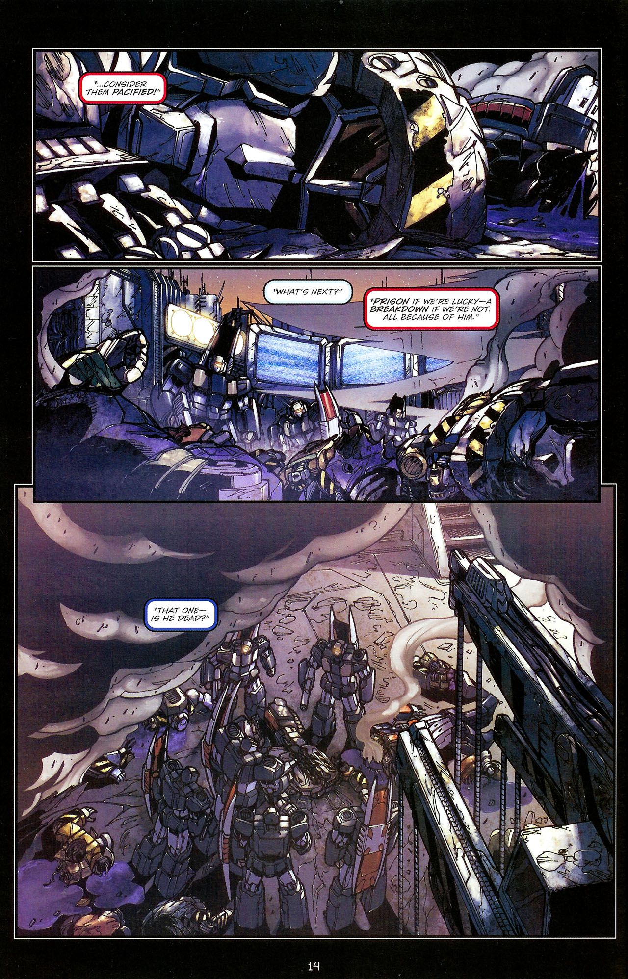 Read online The Transformers Megatron Origin comic - Issue #1