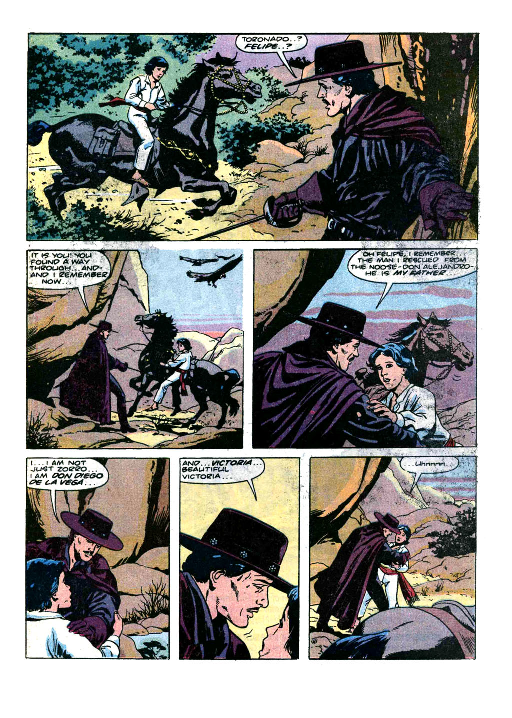 Read online Zorro (1990) comic - Issue #1