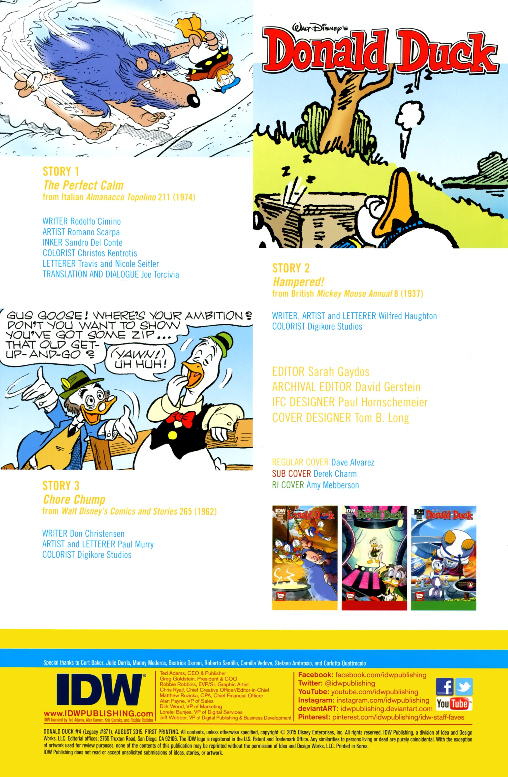 Read online Donald Duck (2015) comic - Issue #4