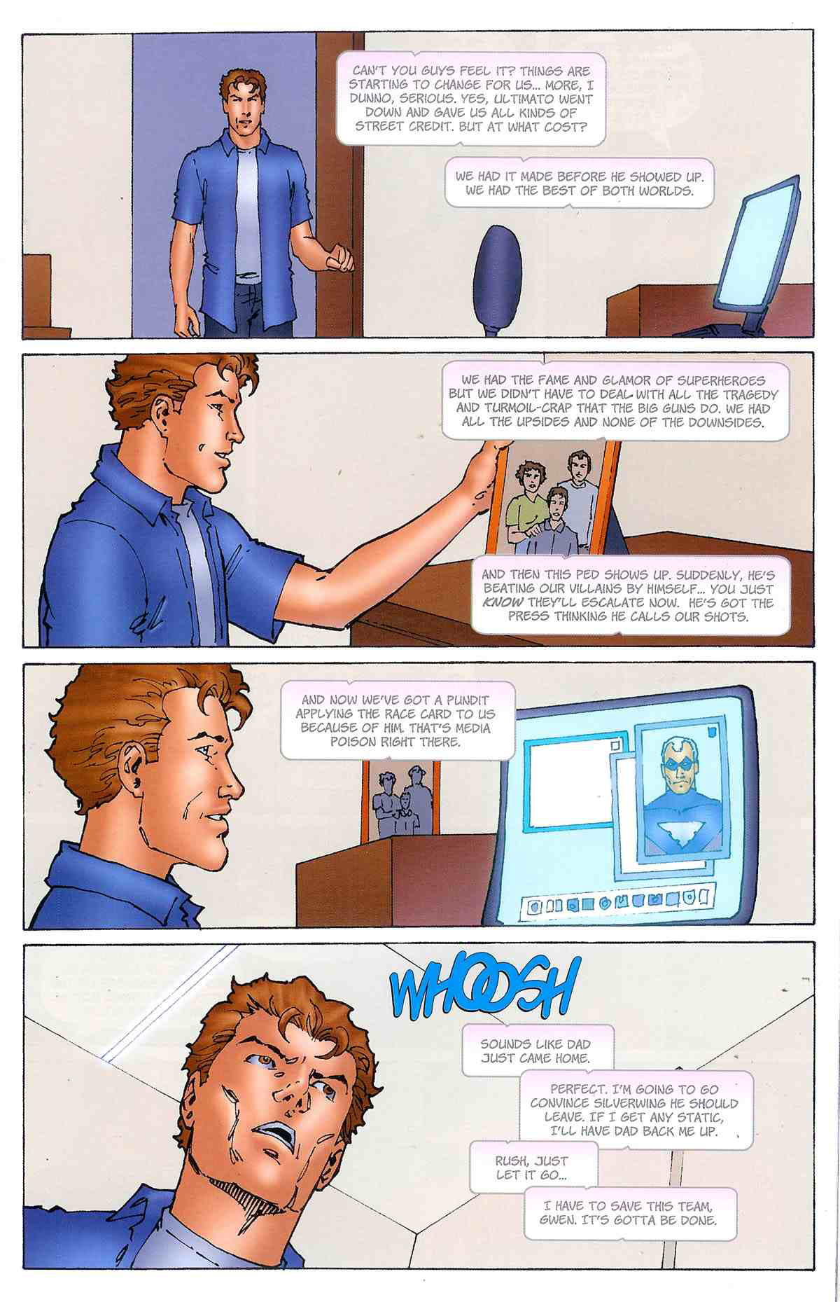 Read online Hyper-Actives comic - Issue #4