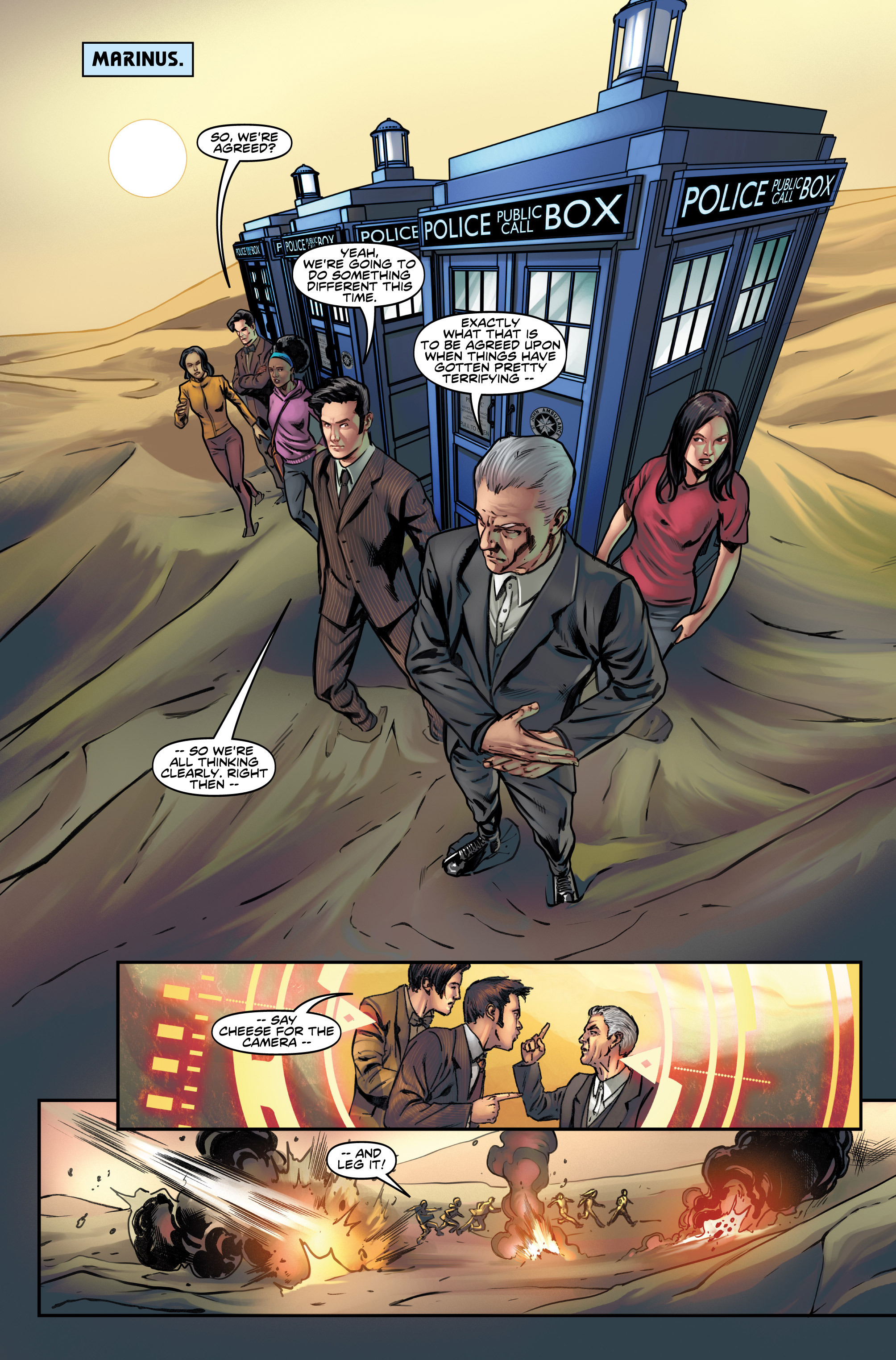 Read online Doctor Who Event 2015: Four Doctors comic - Issue #5