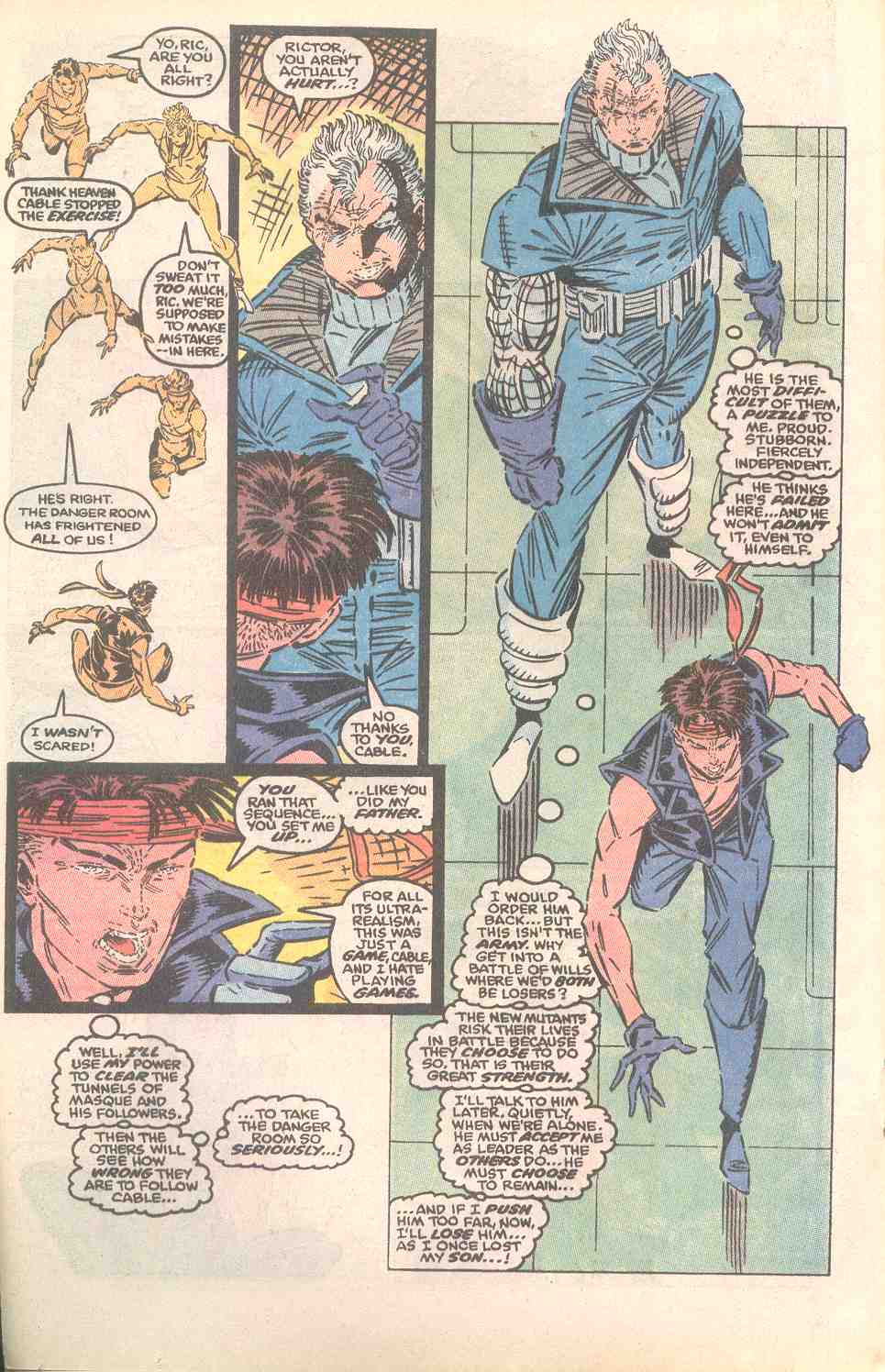 Read online The New Mutants comic - Issue #90