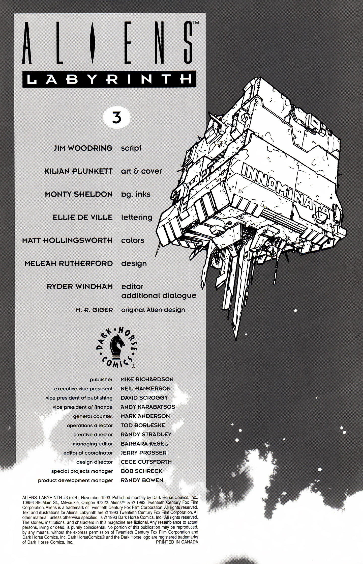 Read online Aliens: Labyrinth comic - Issue #3