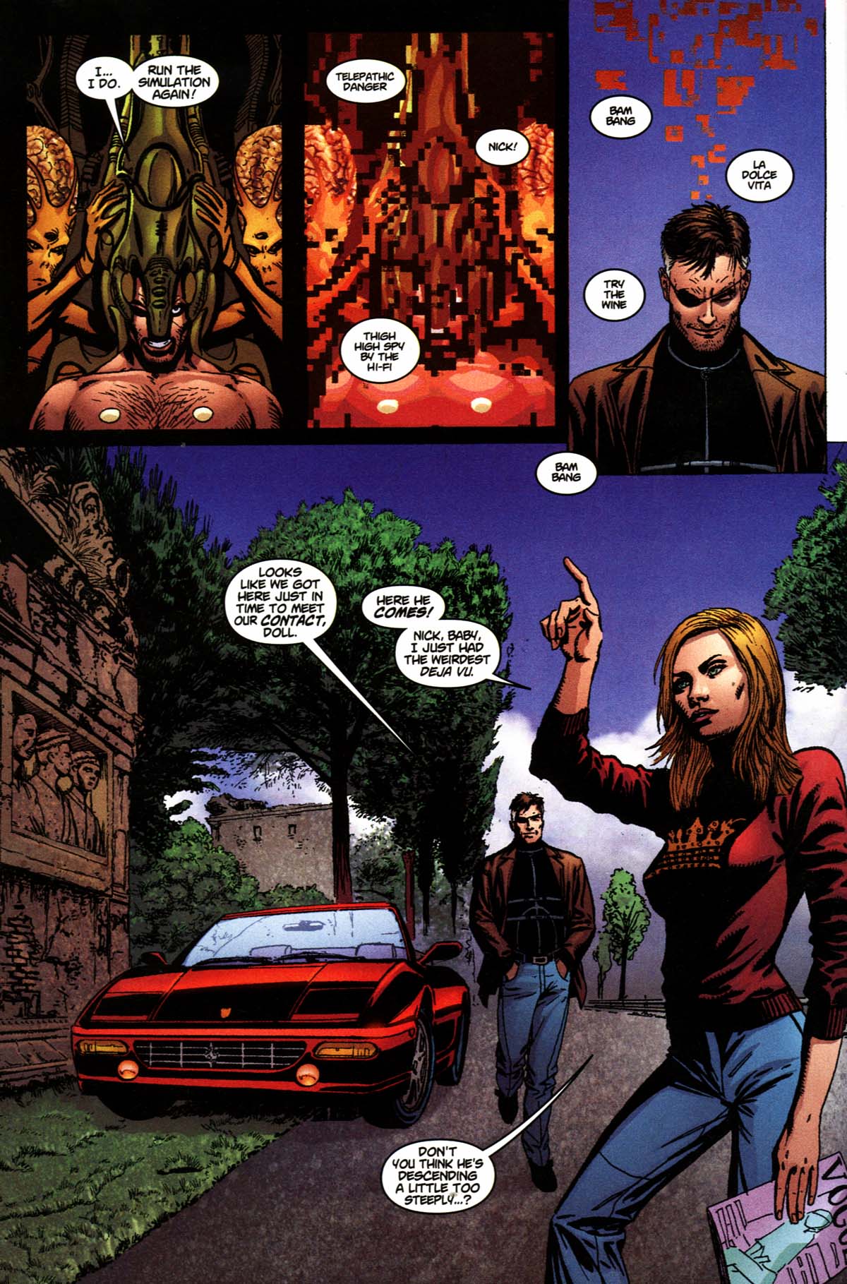 Read online Marvel Knights Double Shot comic - Issue #2