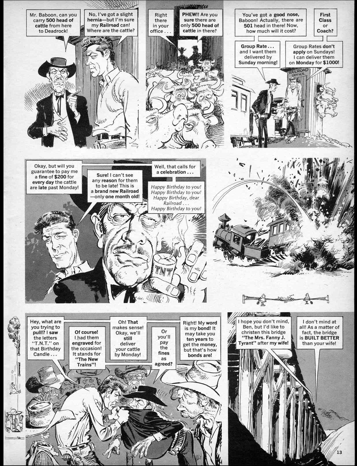 Read online MAD comic - Issue #113