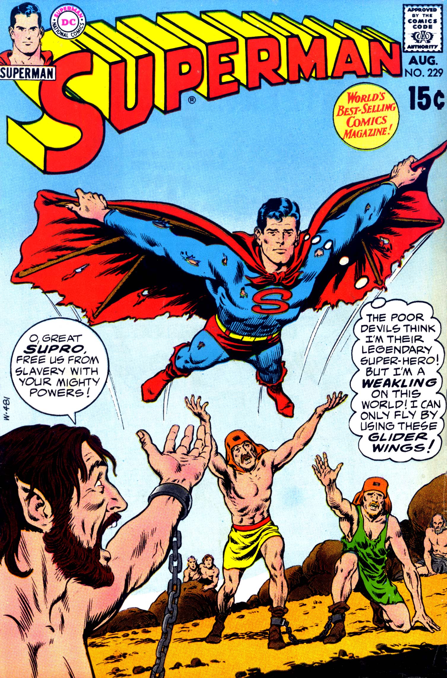 Read online Superman (1939) comic - Issue #229