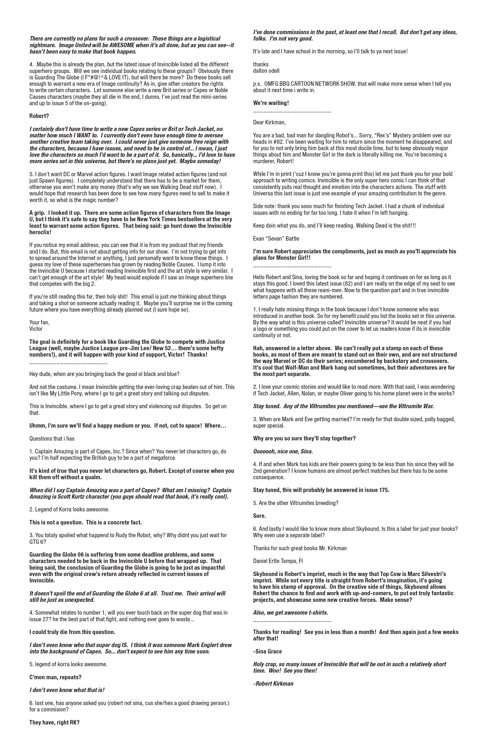 Read online Invincible comic - Issue #84