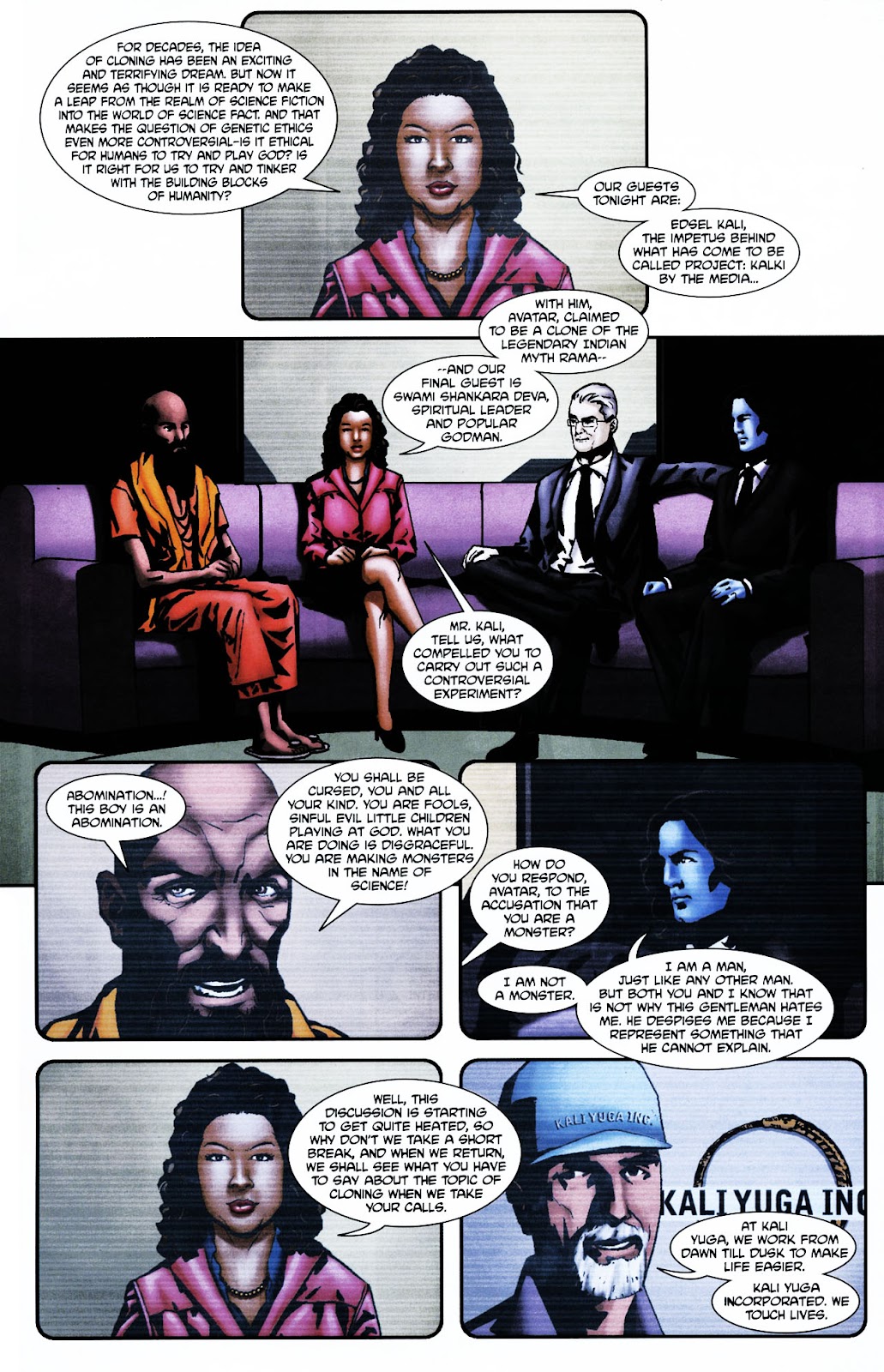 Read online Project: Kalki comic - Issue #3