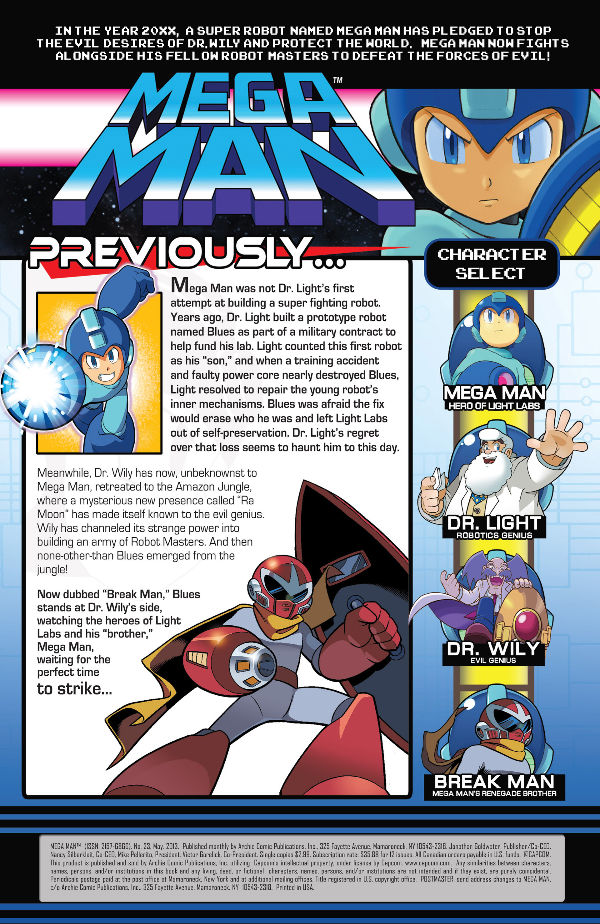 Read online Mega Man comic - Issue #23