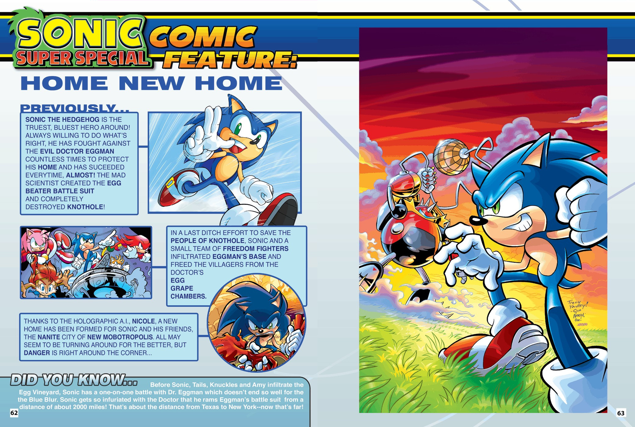 Read online Sonic Super Special Magazine comic - Issue #9