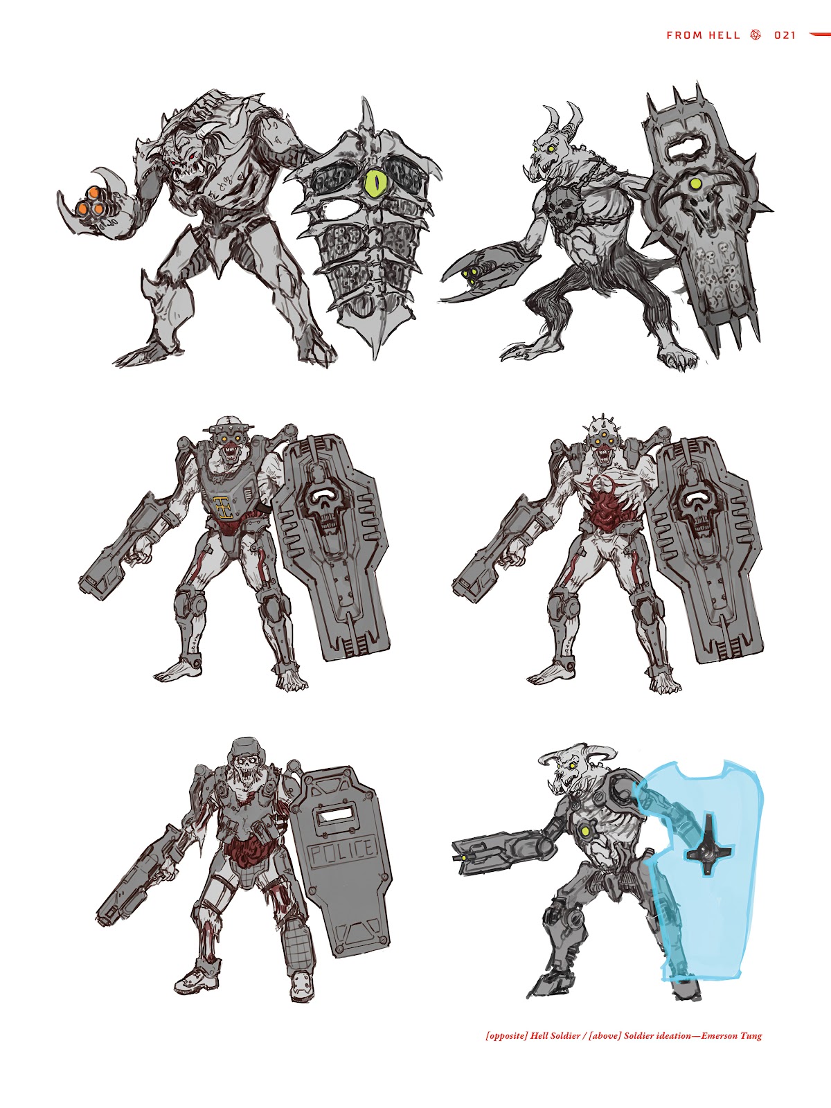 Read online The Art of DOOM Eternal comic - Issue # TPB (Part 1)