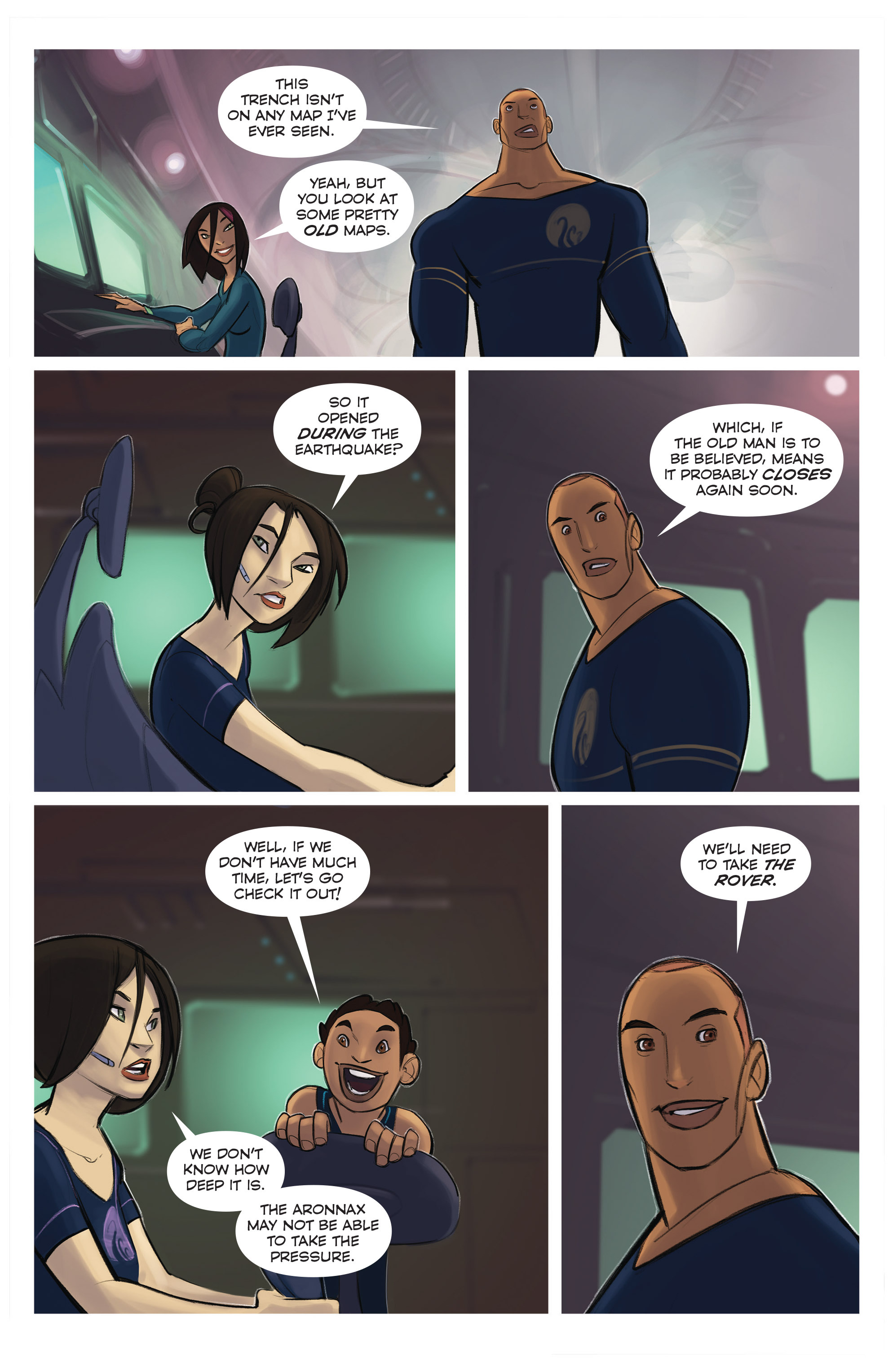 Read online The Deep comic - Issue #2