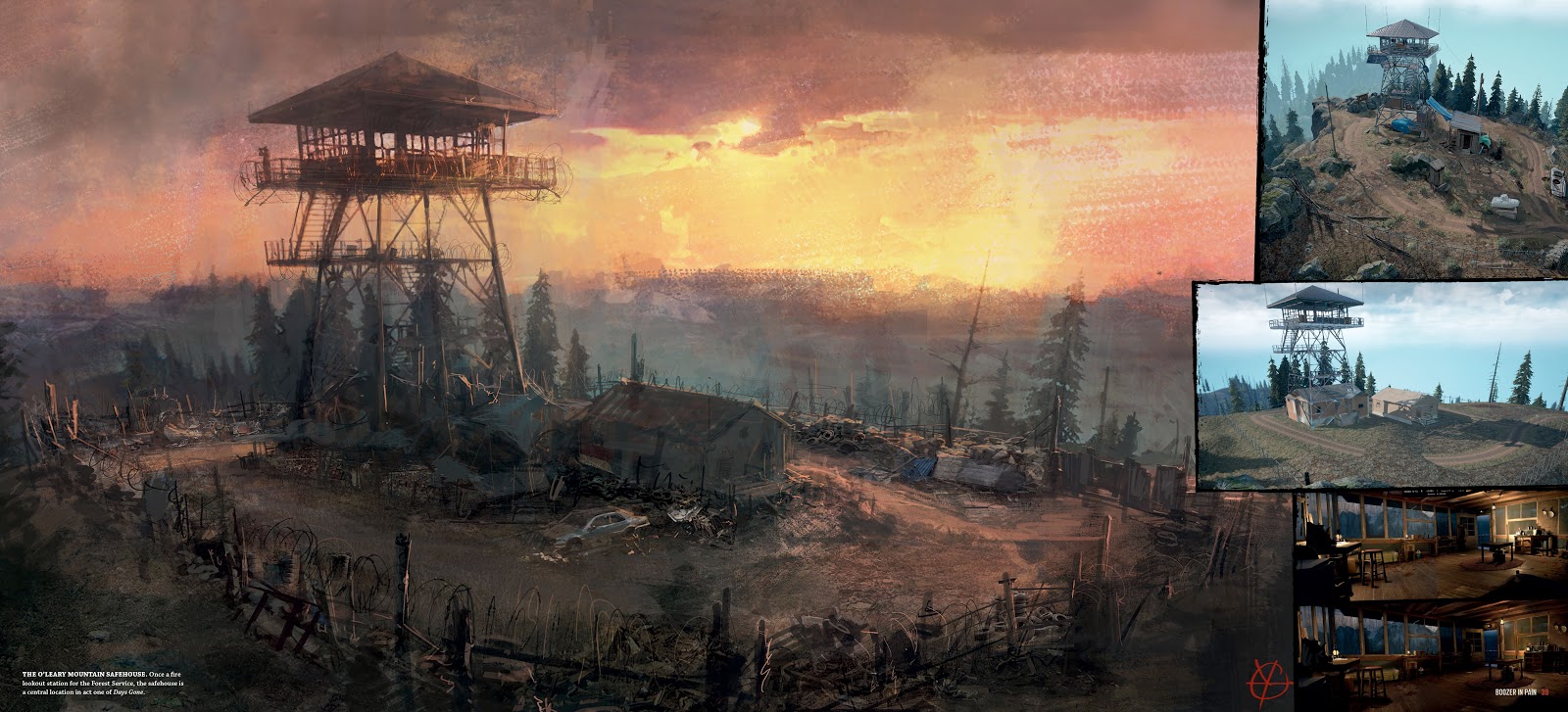 Read online The Art of Days Gone comic - Issue # TPB (Part 1)