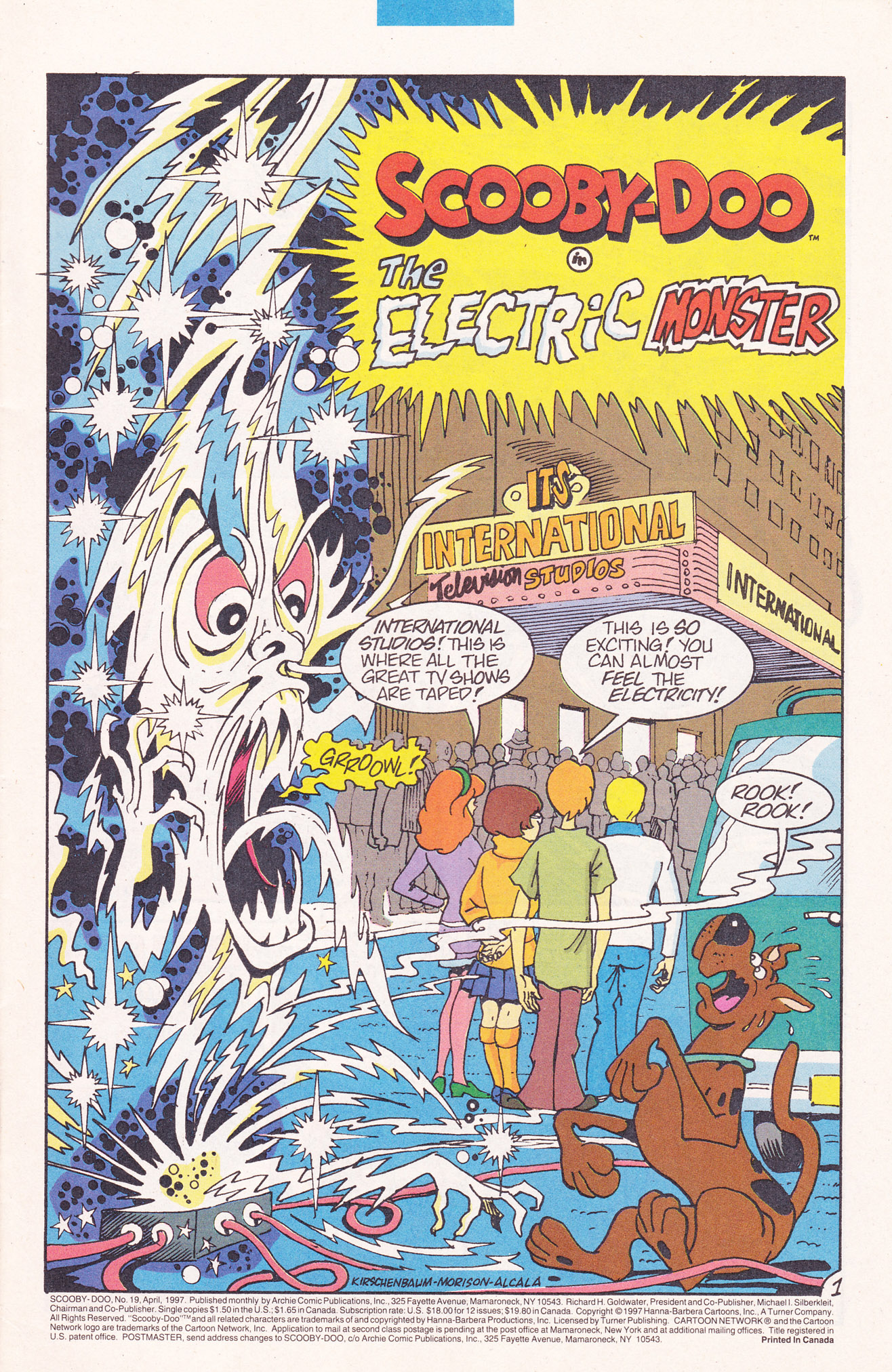 Read online Scooby-Doo (1995) comic - Issue #19