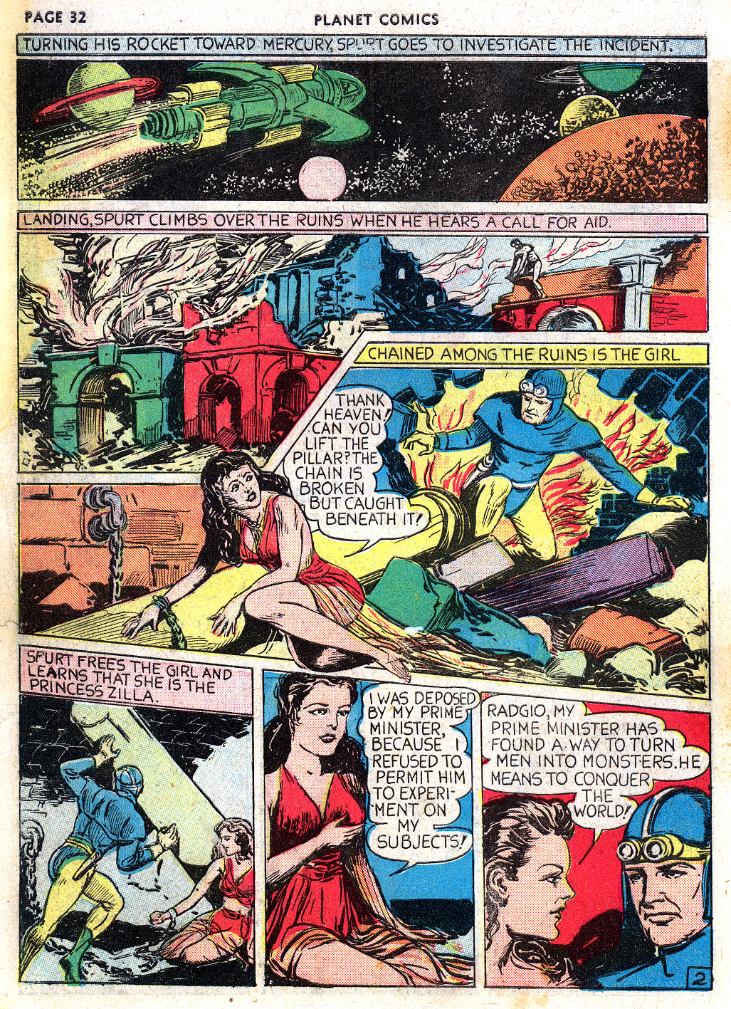 Planet Comics #03 | Read All Comics Online