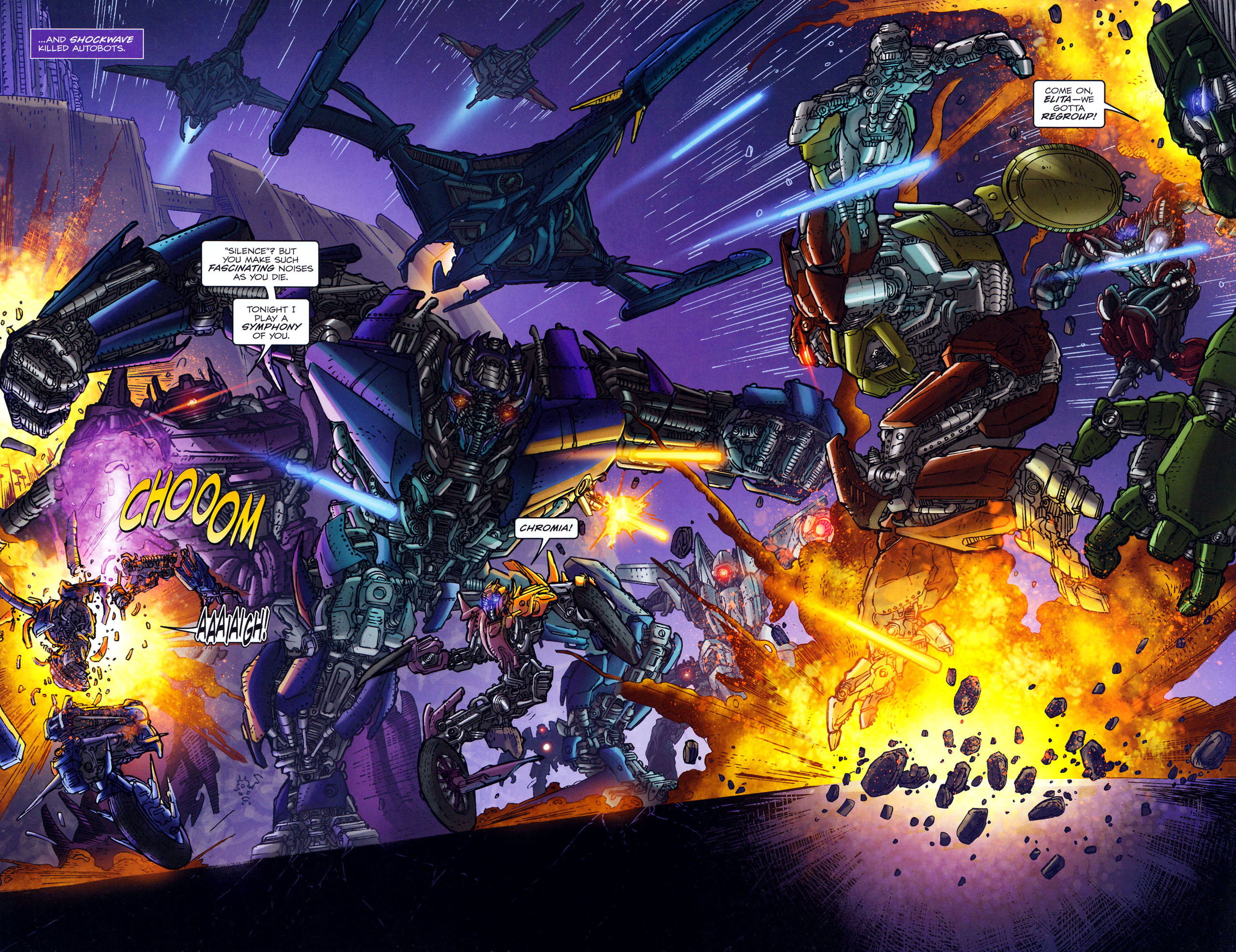 Read online Transformers: Dark of the Moon Rising Storm comic - Issue #2