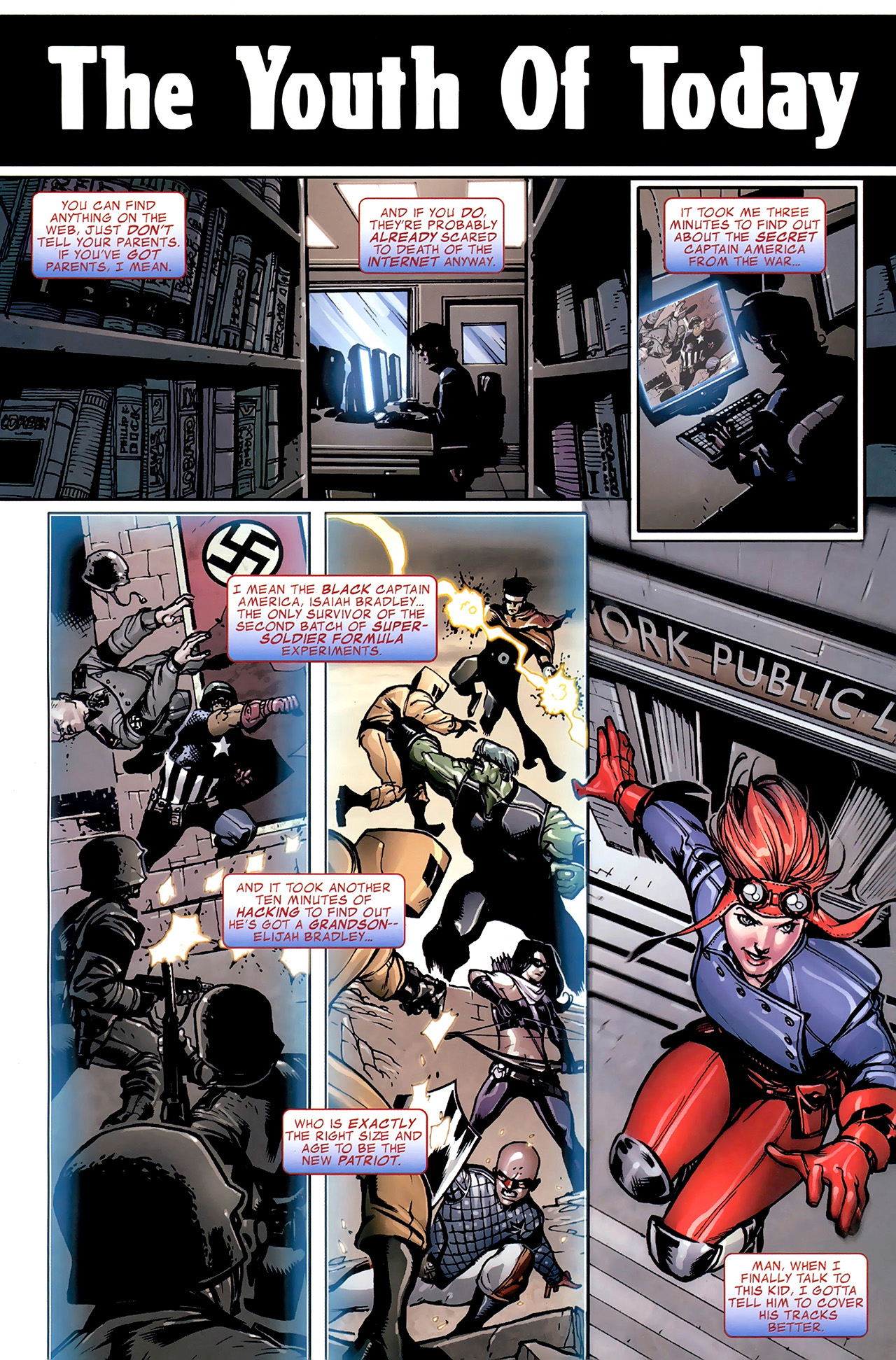 Read online Captain America (1968) comic - Issue #600