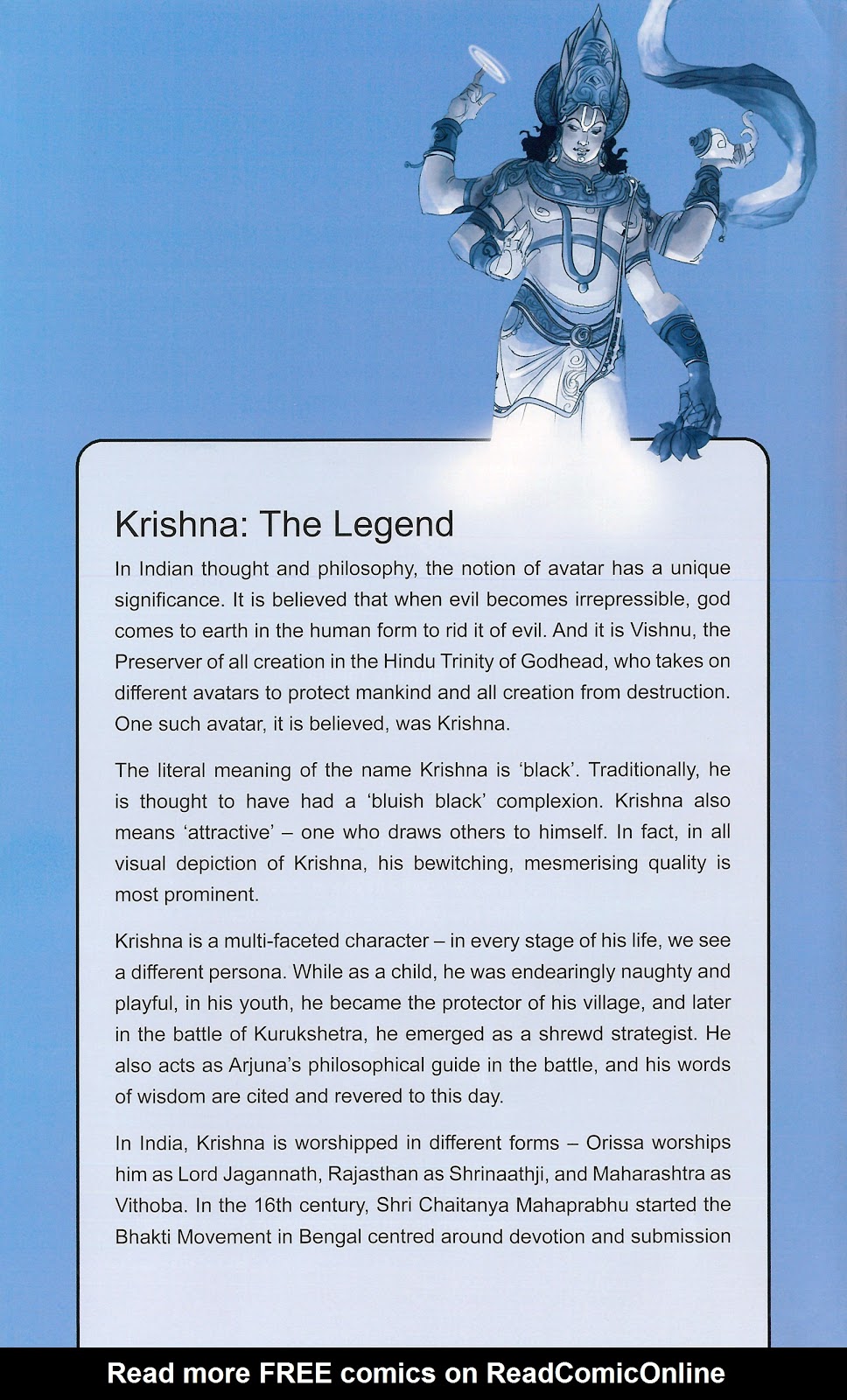Read online Krishna: Defender of Dharma comic - Issue # TPB (Part 1)