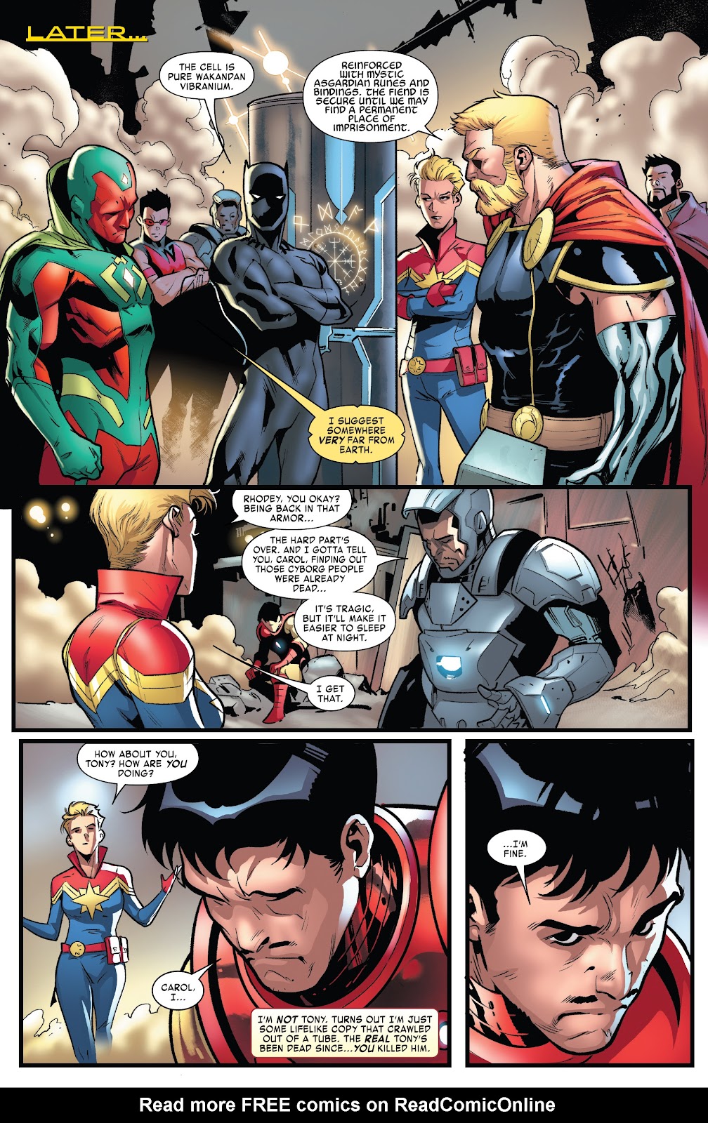 Read online Tony Stark: Iron Man comic - Issue #19