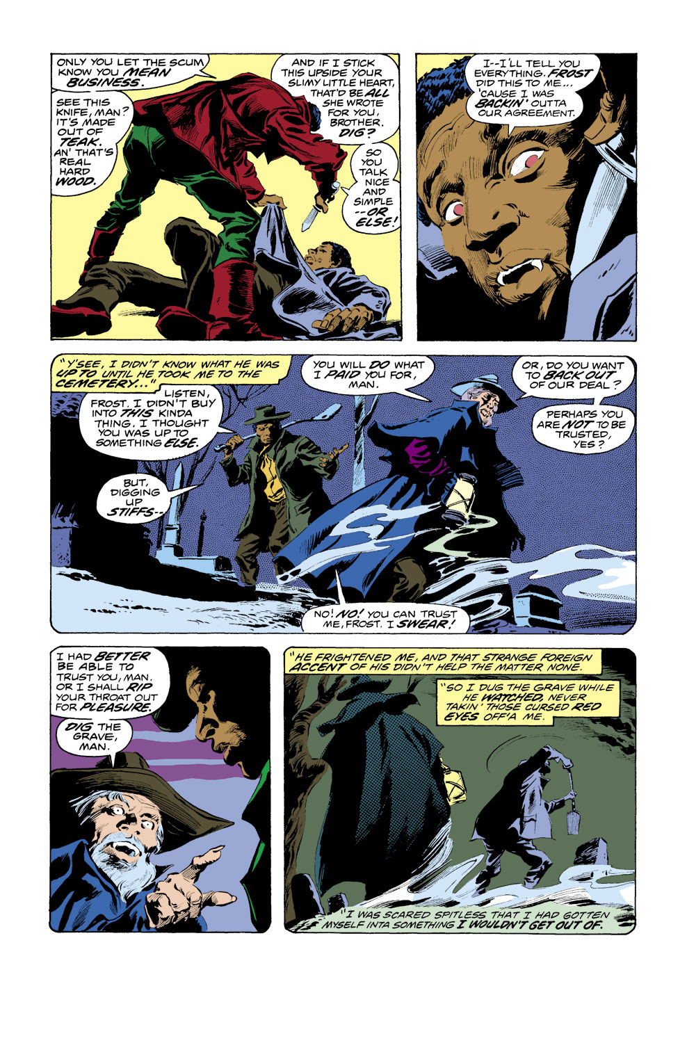 1st appearance of Deacon Frost [Census] - Bronze Age Comic Books - CGC ...