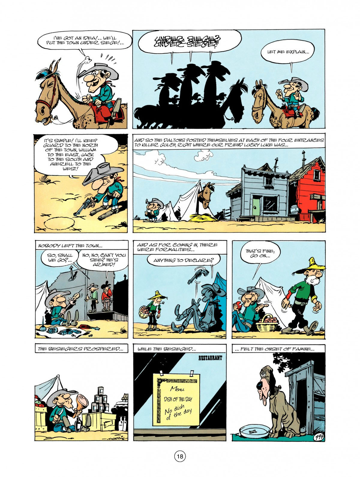 Read online A Lucky Luke Adventure comic - Issue #28