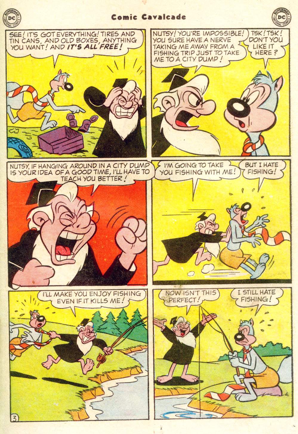 Read online Comic Cavalcade comic - Issue #45