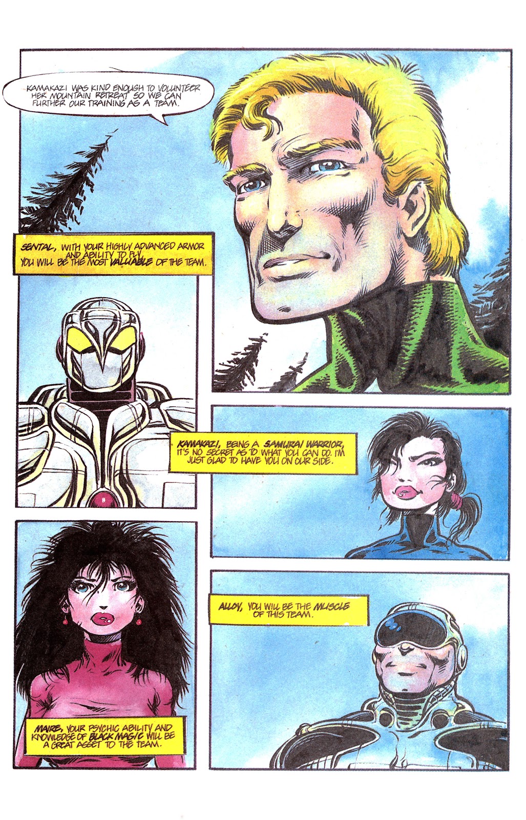 Read online Dragonforce comic - Issue #1