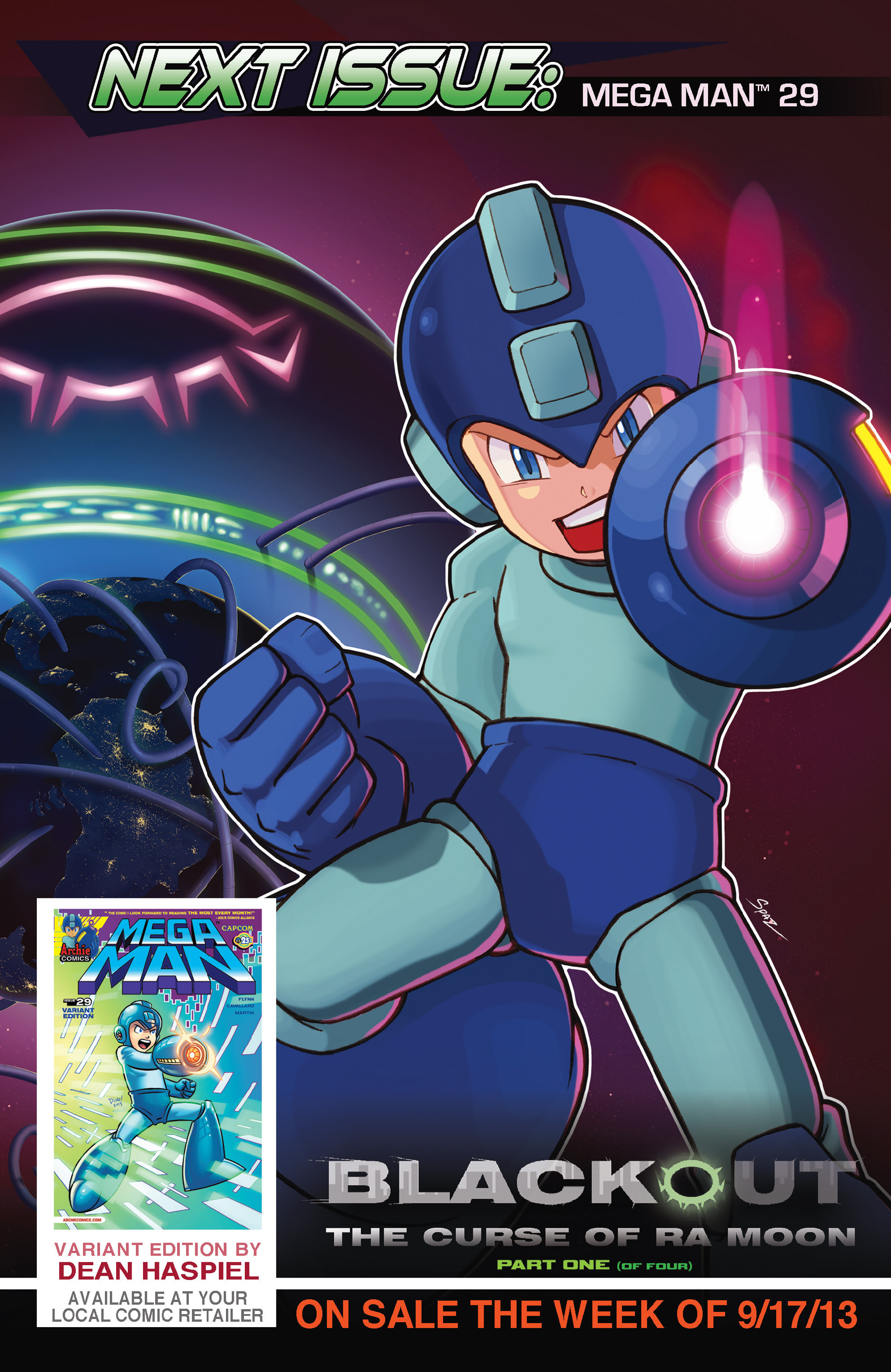 Read online Mega Man comic - Issue #28