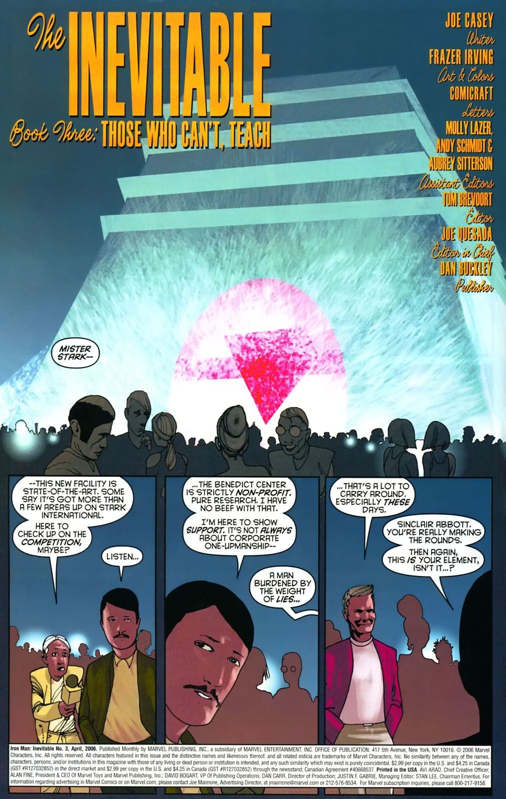 Read online Iron Man: Inevitable comic - Issue #3