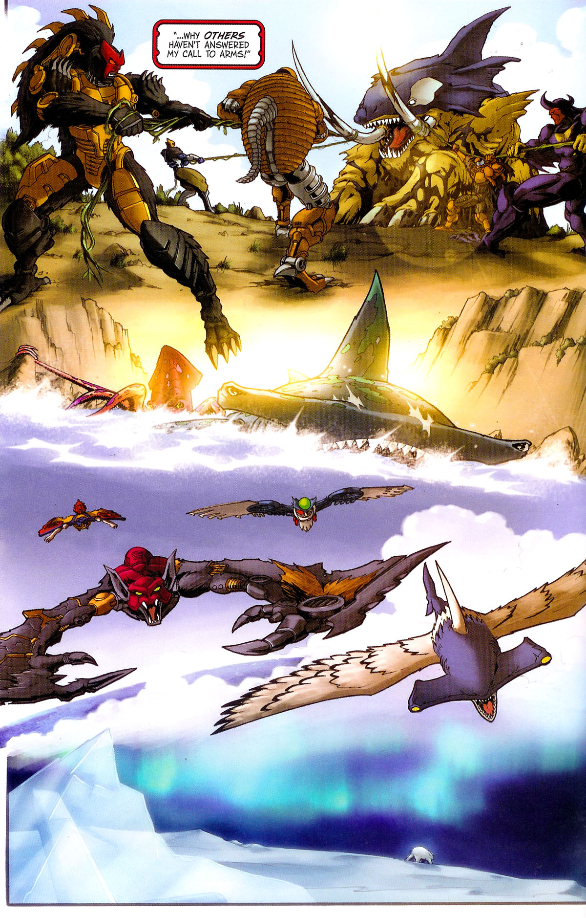 Read online Transformers, Beast Wars: The Gathering comic - Issue #2