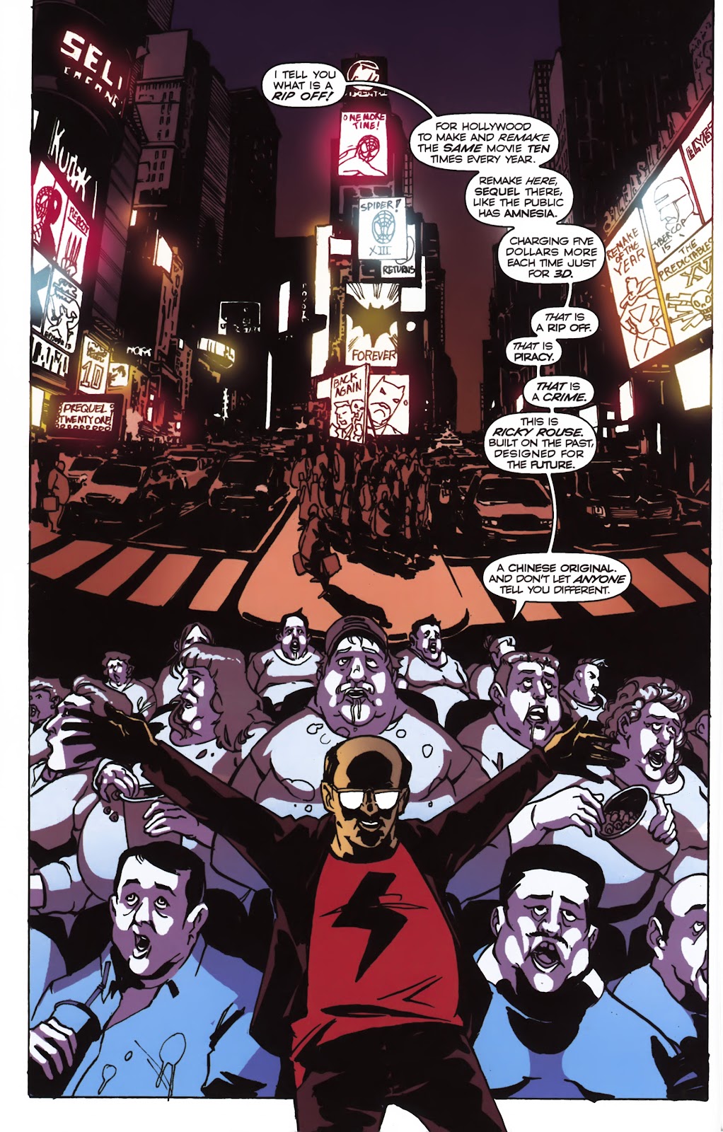 Read online Ricky Rouse Has A Gun comic - Issue # TPB (Part 1)