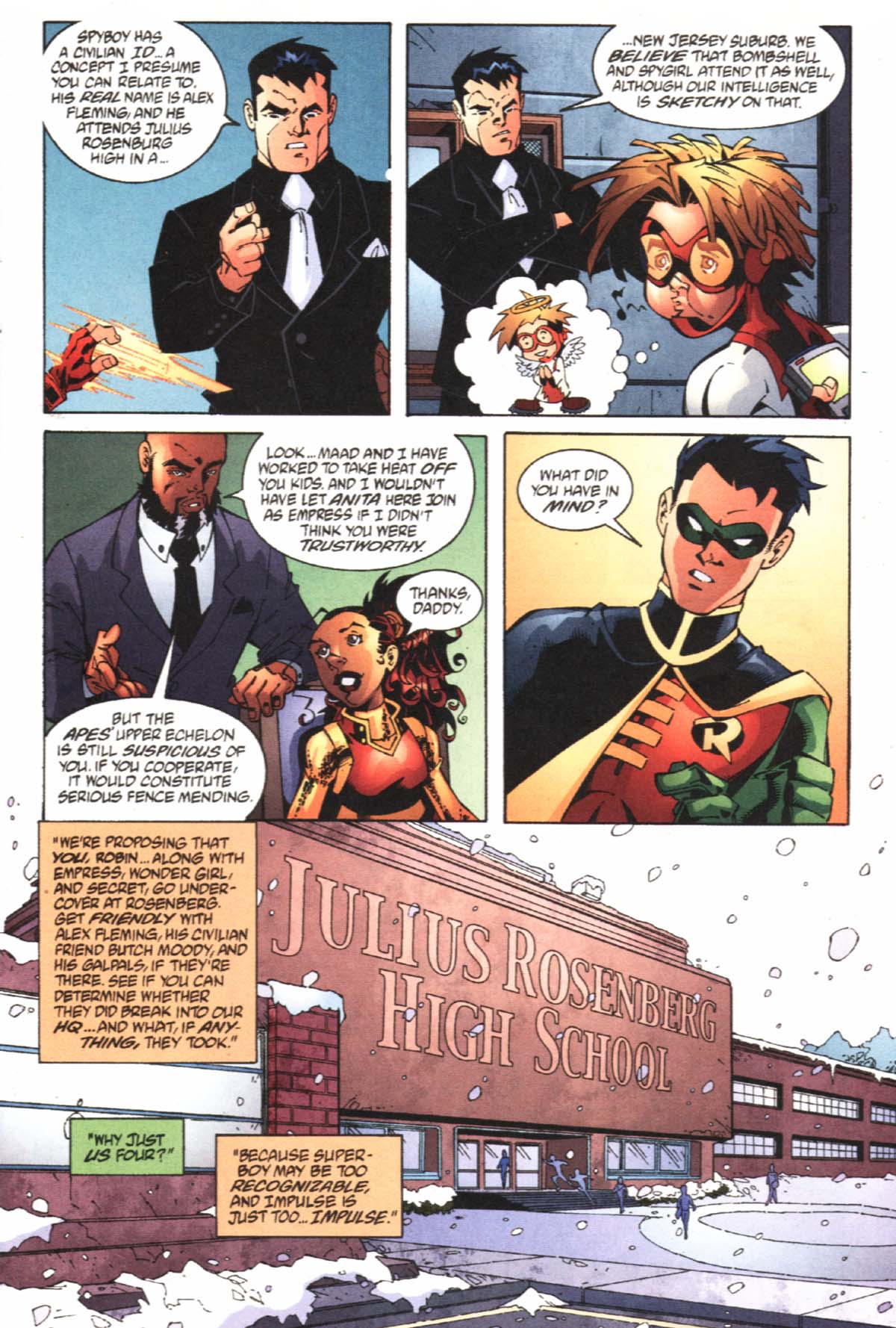 Read online SpyBoy/Young Justice comic - Issue #1