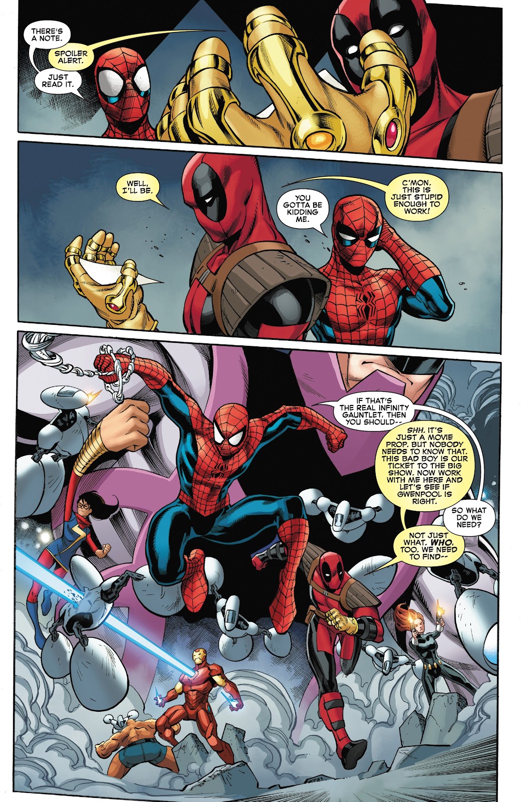 Read online Spider-Man/Deadpool comic - Issue #49