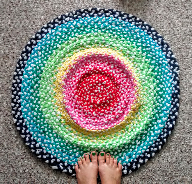 DIY T-Shirt Rag Rug