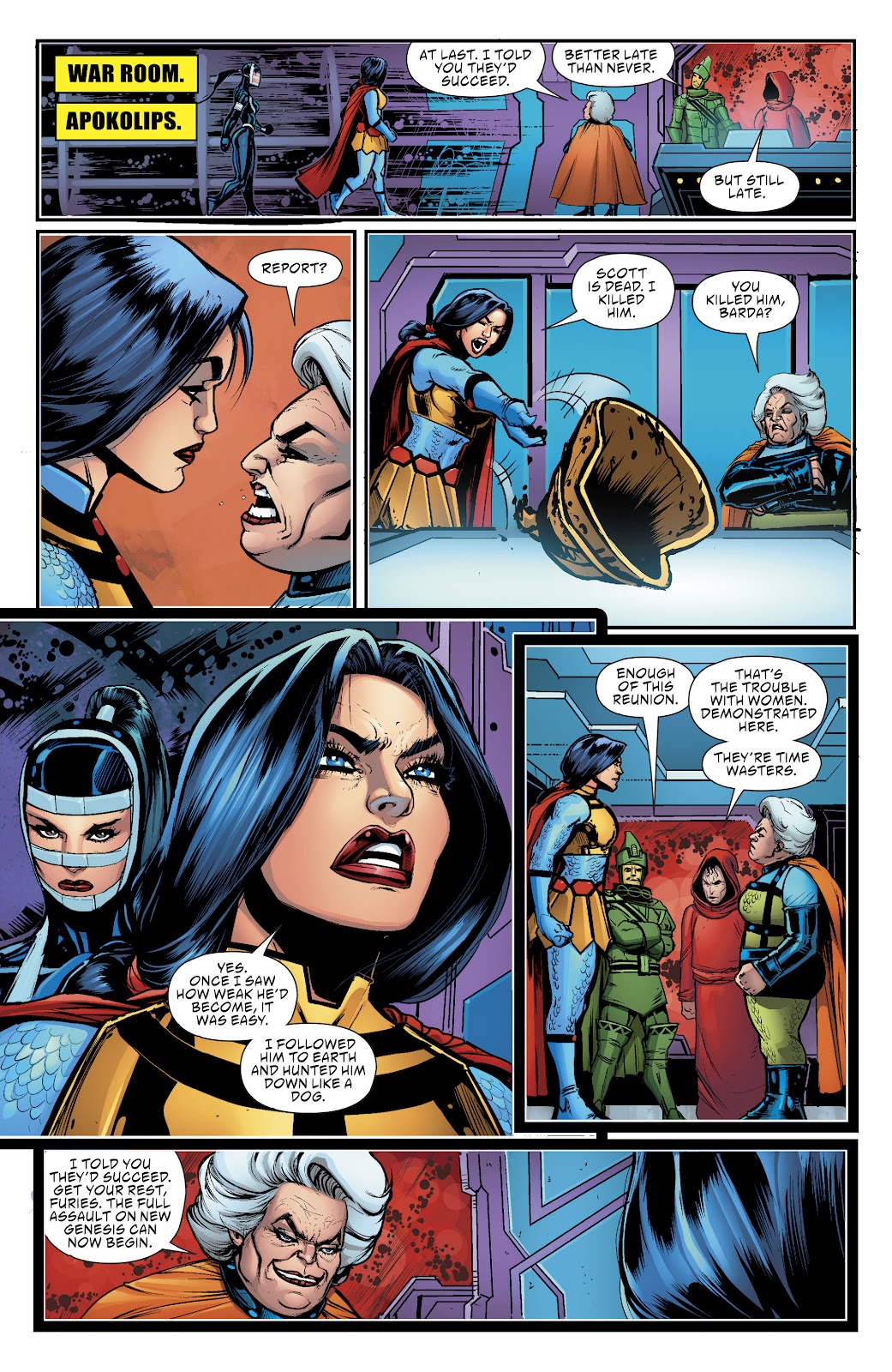 Read online Female Furies comic - Issue #5